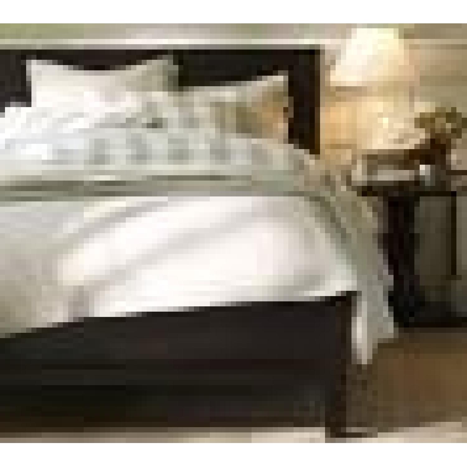 Pottery Barn Farmhouse King Bed - AptDeco