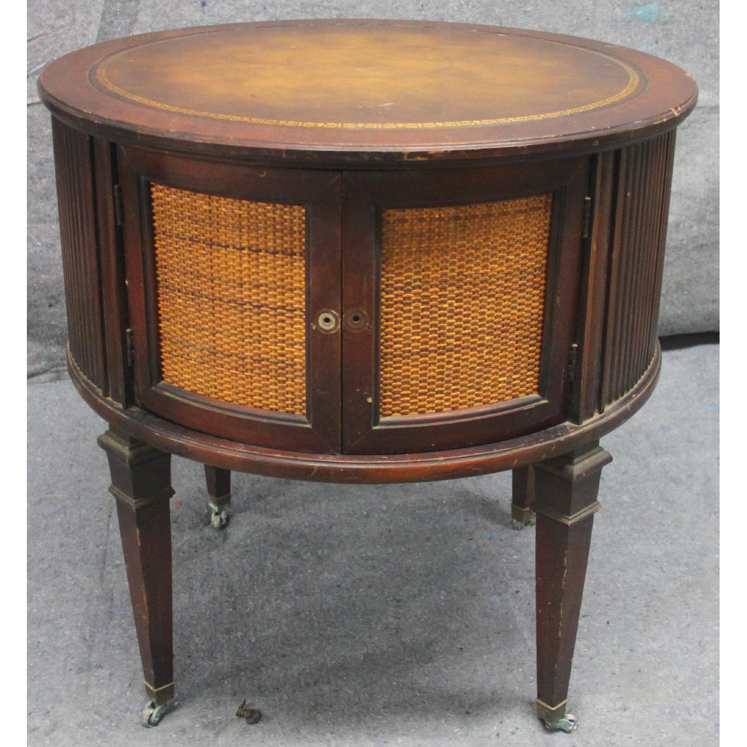 Antique Louis XV 19th Century Bedside Commode - AptDeco