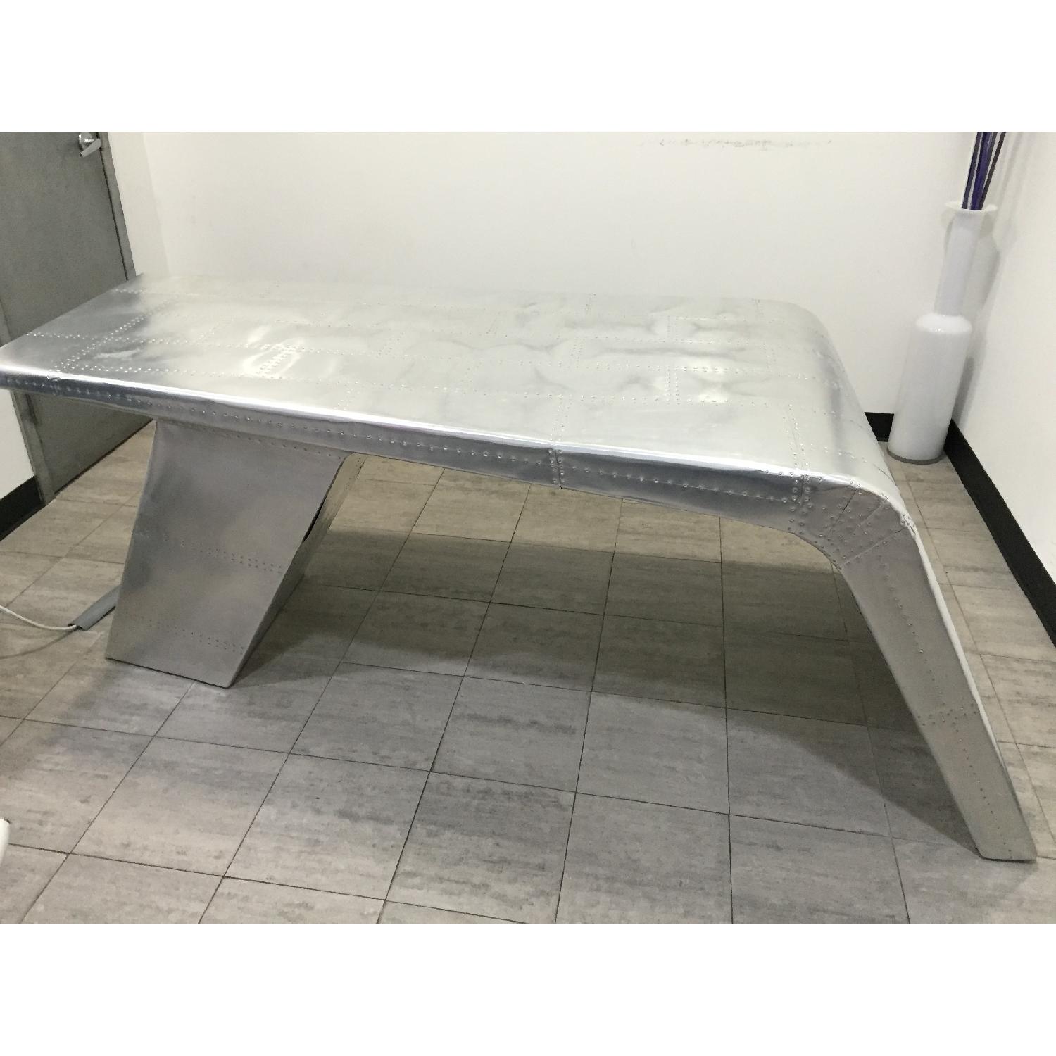 Restoration Hardware Timothy Oulton Aviator Valkyrie Desk - AptDeco