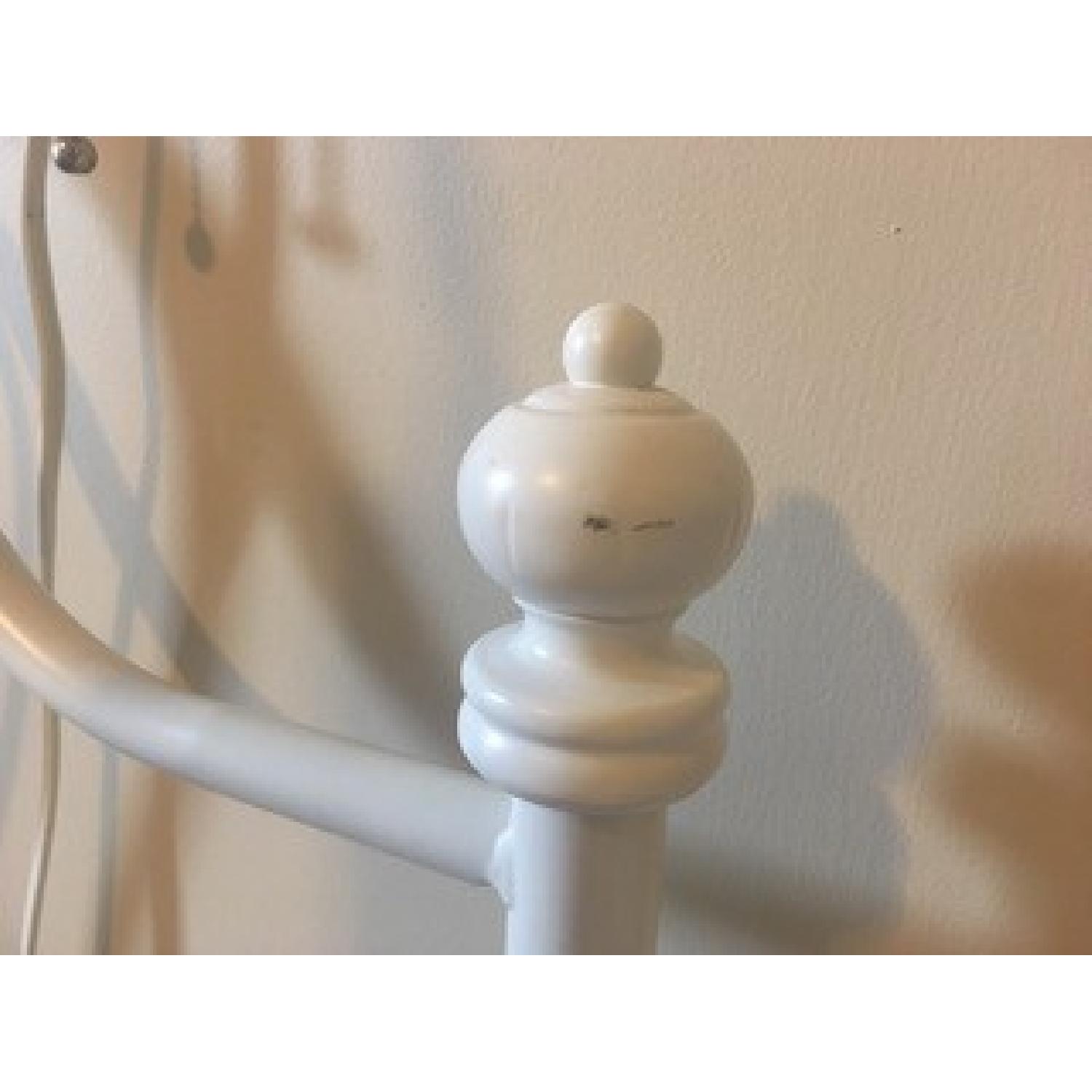 Ikea Leirvik Queen Size Bed w/ Luroy Slated Base - AptDeco