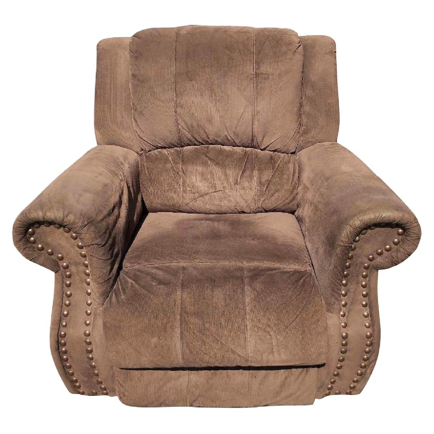 Brown Recliner Chair - AptDeco