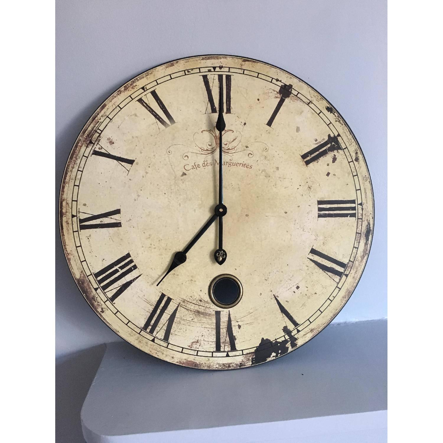 Vintage-Style Wall Clock - AptDeco