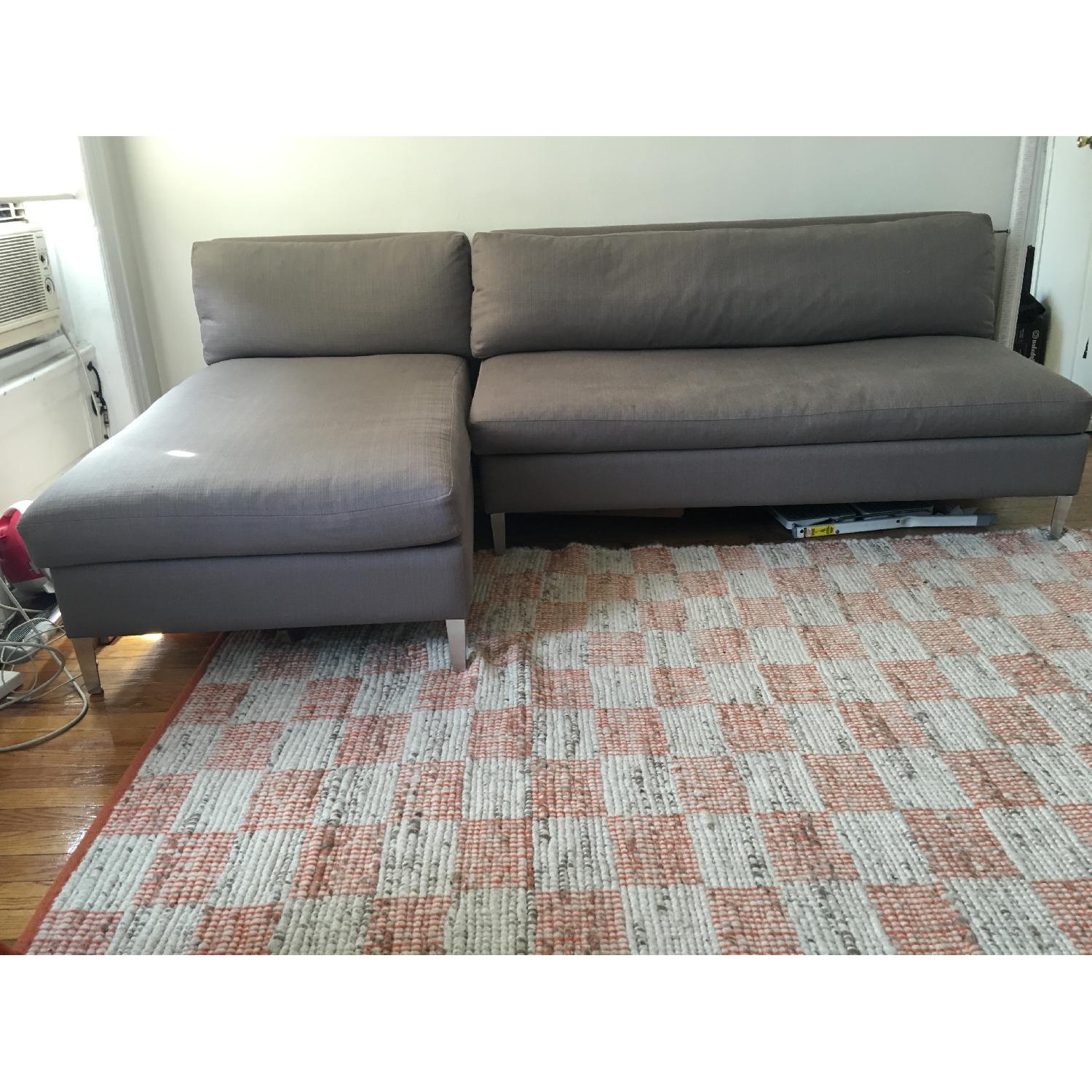 CB2 Cielo II 2-Piece Sectional Sofa - AptDeco