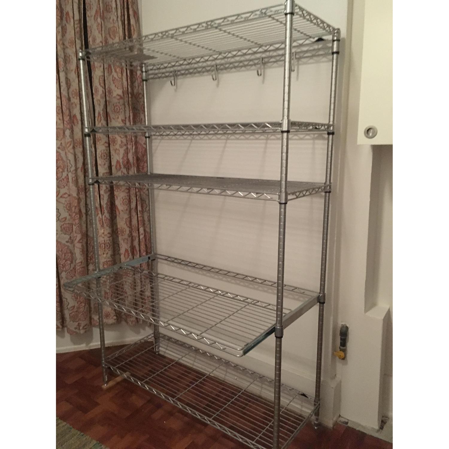 Container Store InterMetro Cookware Storage Shelves - AptDeco