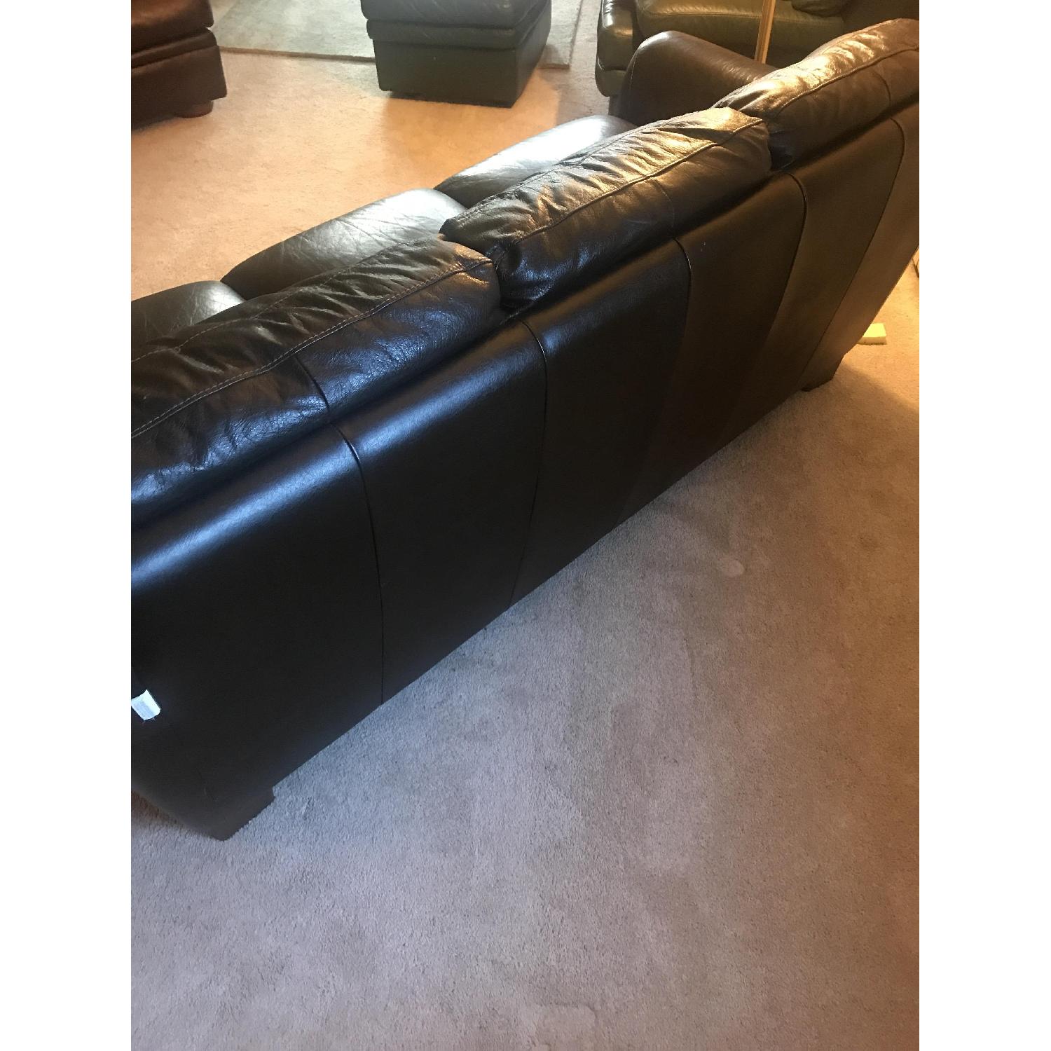 Sofitalia Italian Leather Sofa - AptDeco