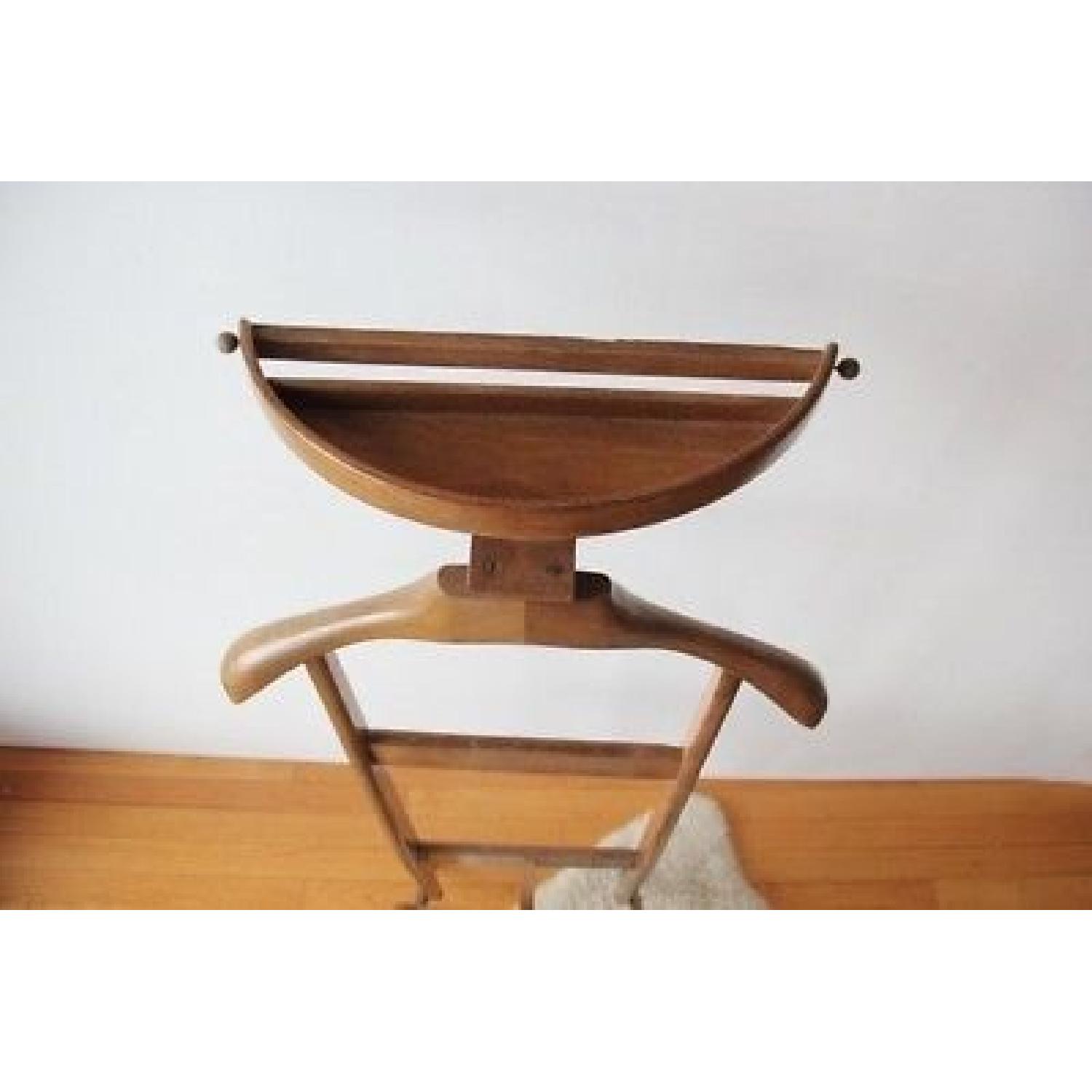 Vintage Mid Century Modern Valet Butler Chair - AptDeco