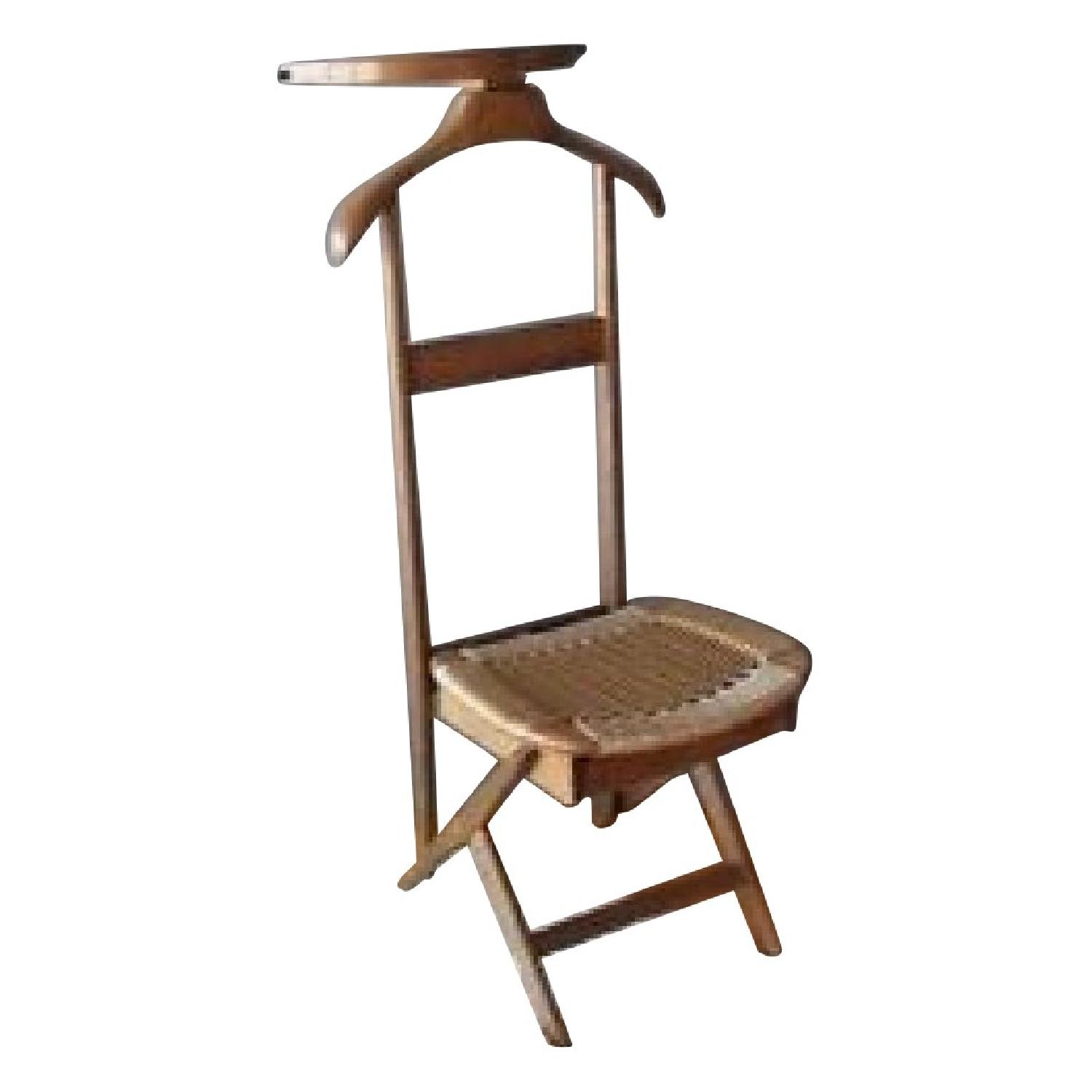 Vintage Mid Century Modern Valet Butler Chair - AptDeco