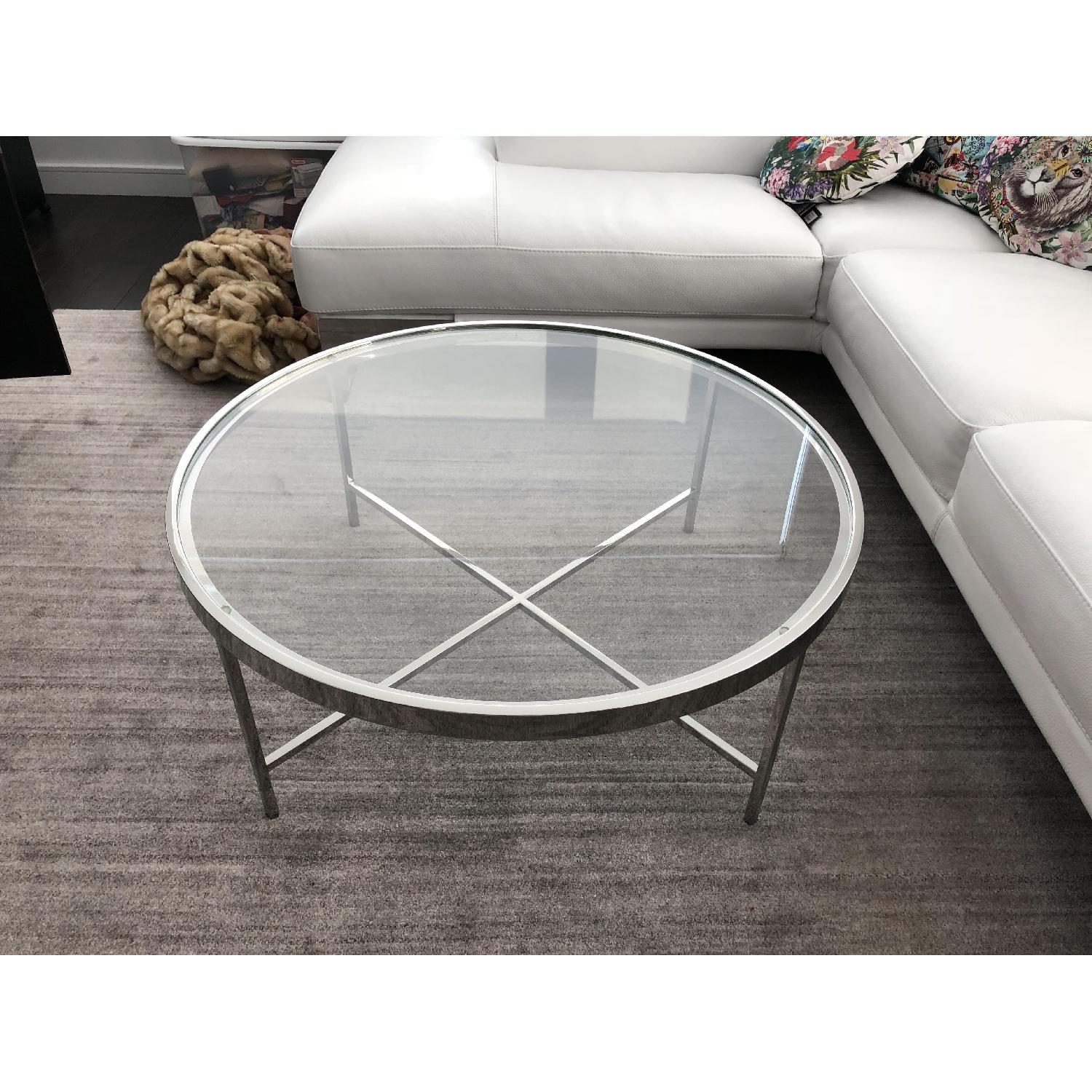 Mitchell Gold + Bob Williams Vienna Round Coffee Table - AptDeco