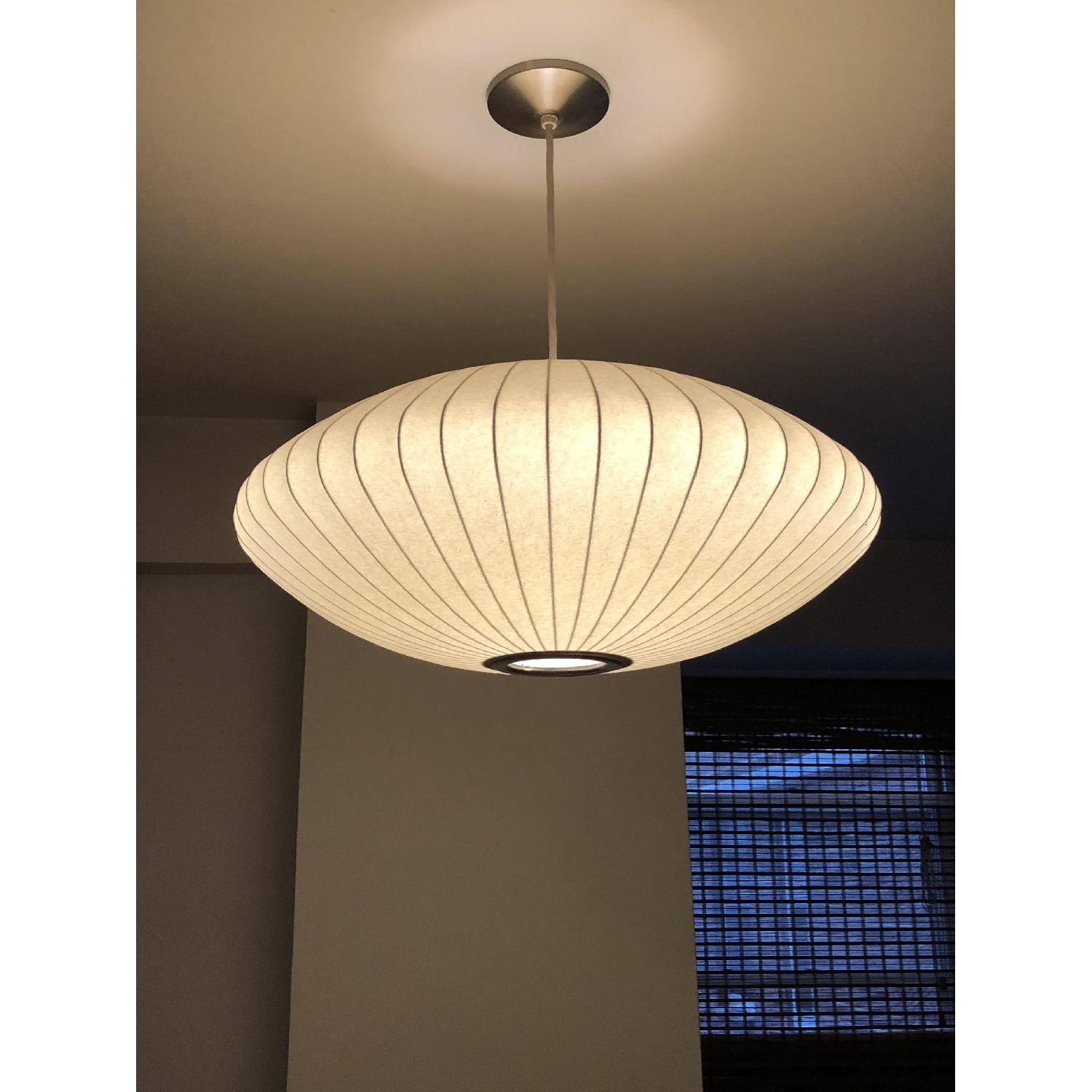 Herman Miller Nelson Saucer Bubble Pendant - AptDeco