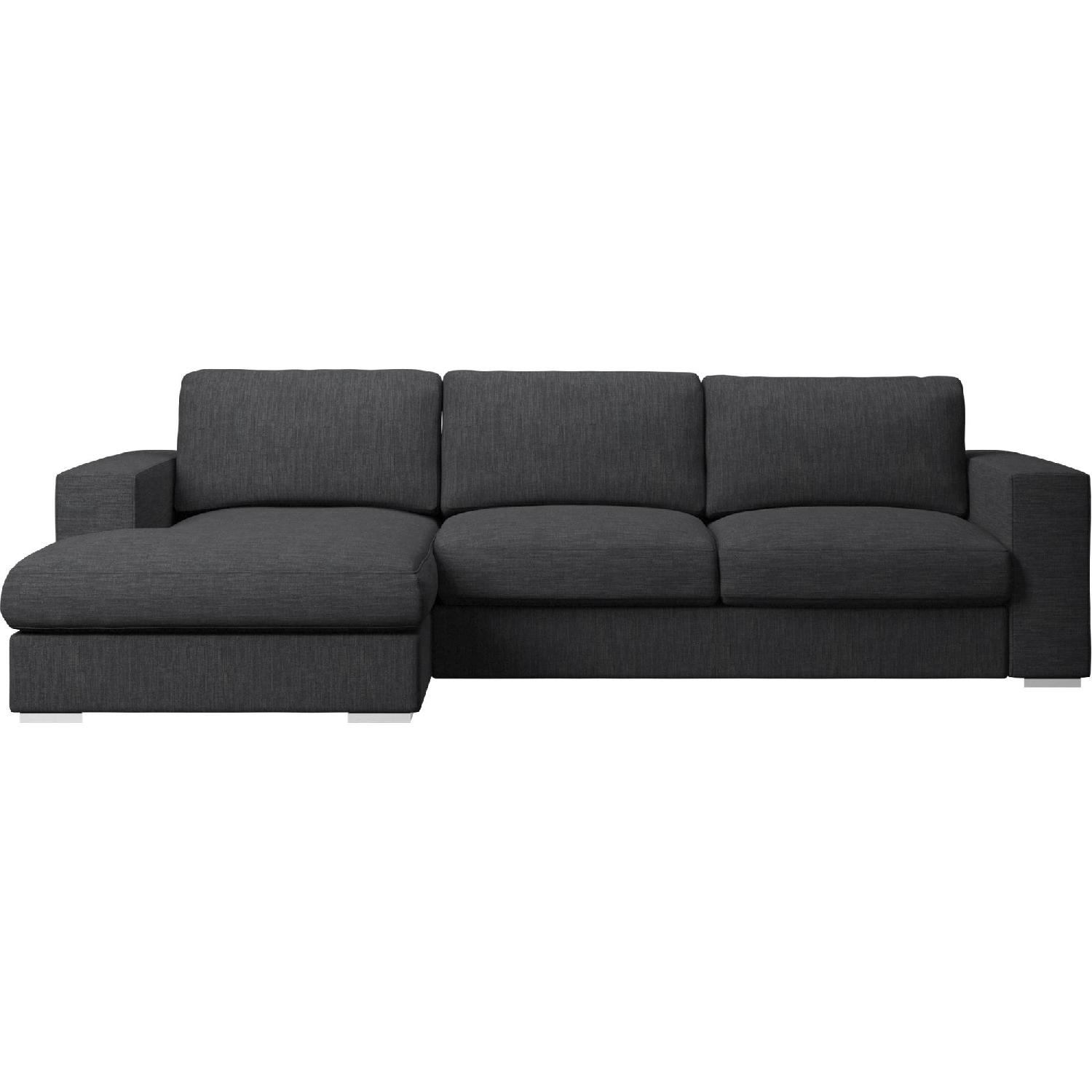BoConcept Fabric 2-Piece Sectional Sofa - AptDeco