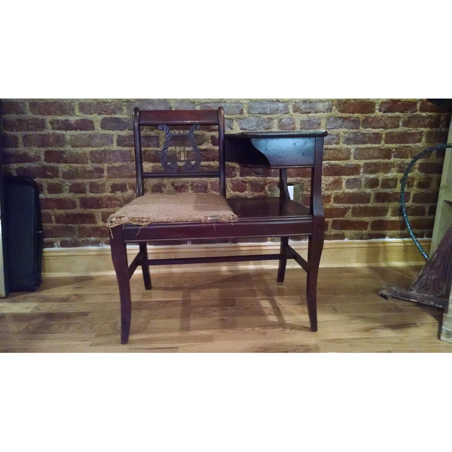 Vintage Telephone Chair - AptDeco