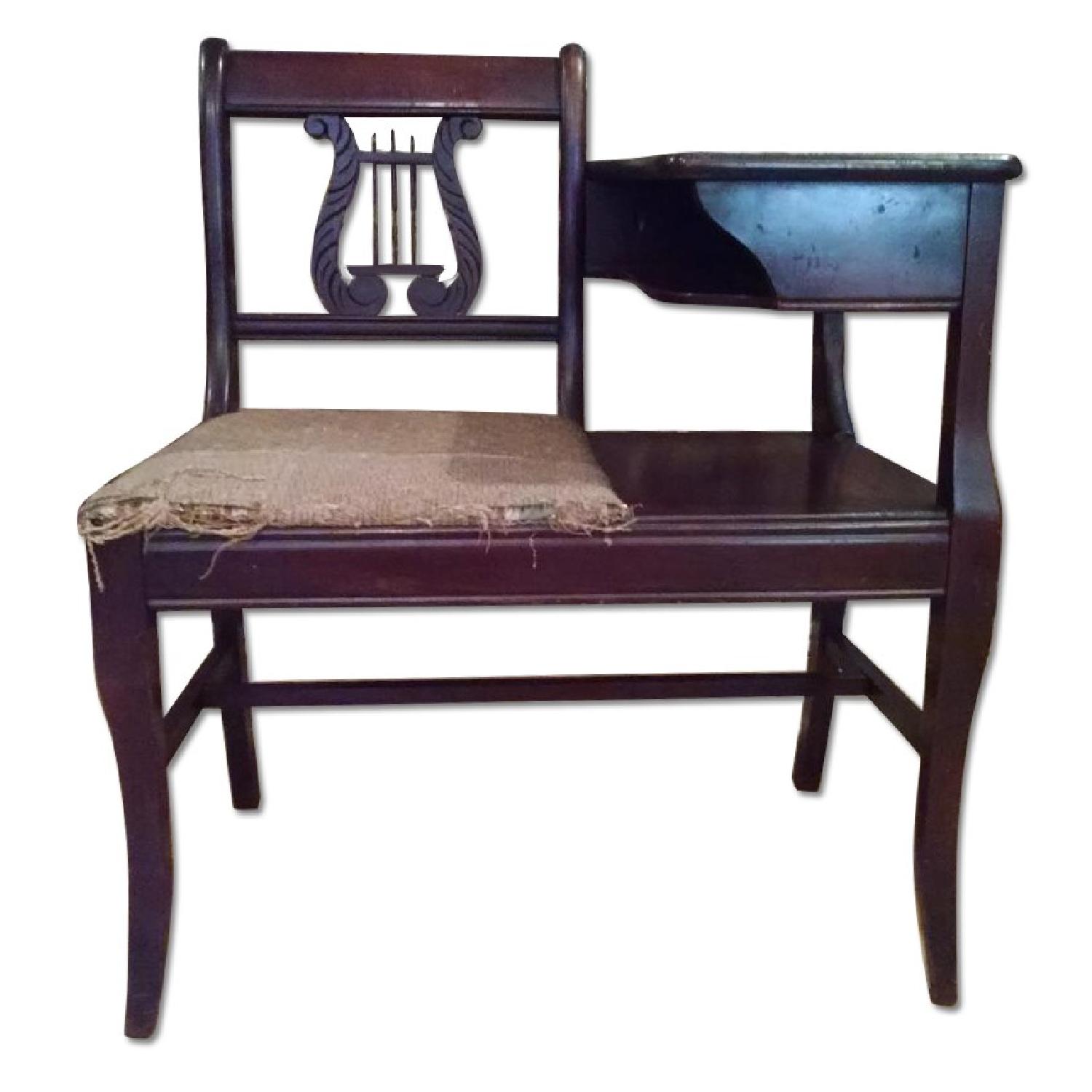 Vintage Telephone Chair - AptDeco