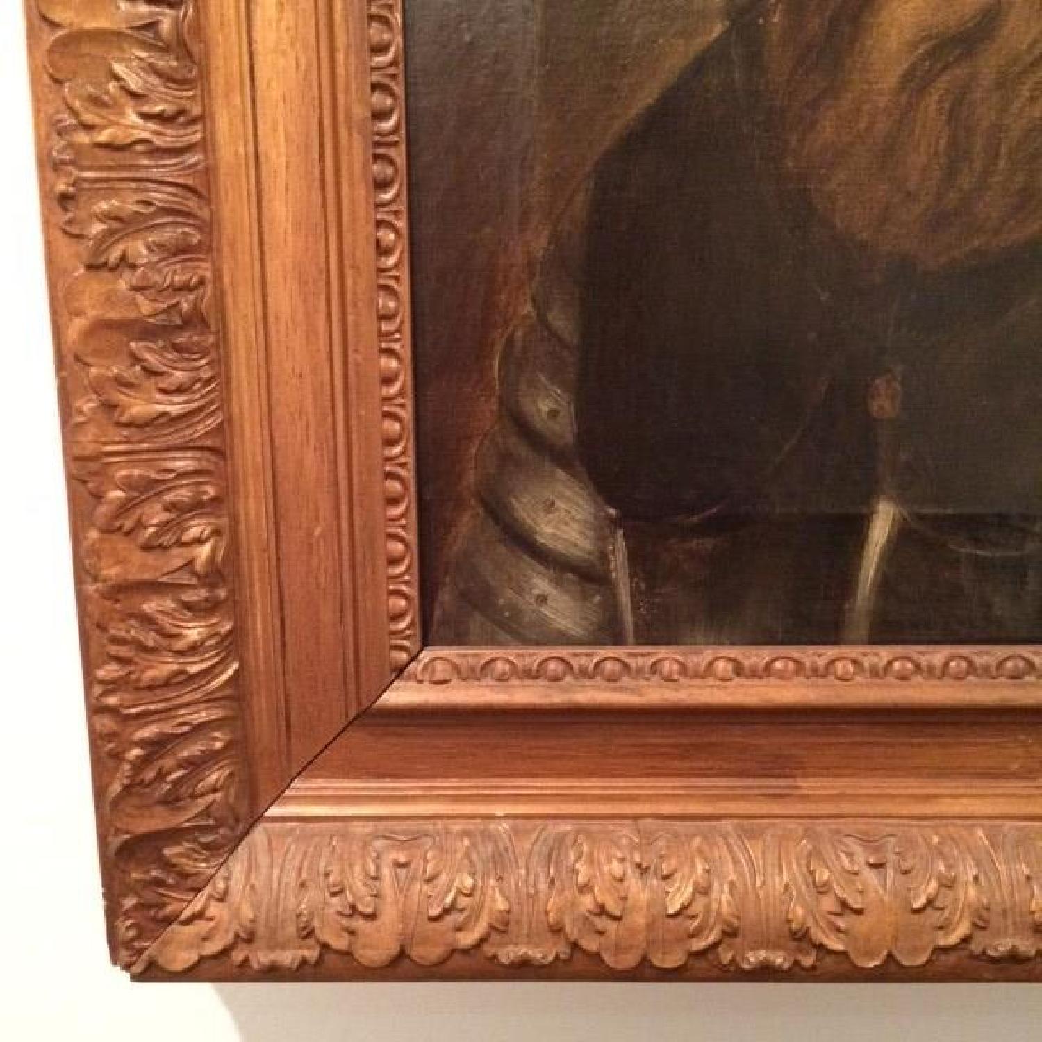 18th C 1700s Portrait Painting of King Robert I - AptDeco