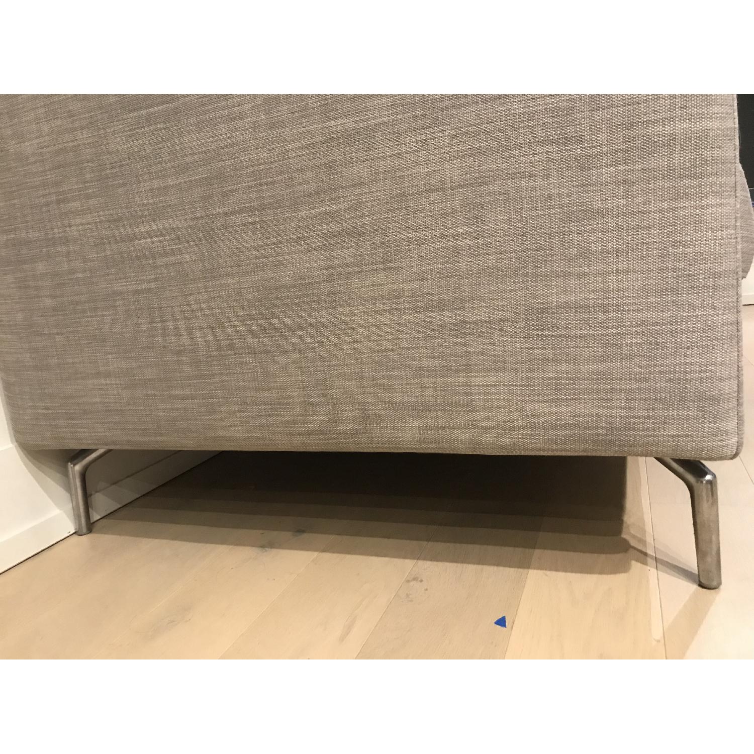 BoConcept Osaka Sofa in Light Grey Prato Fabric - AptDeco