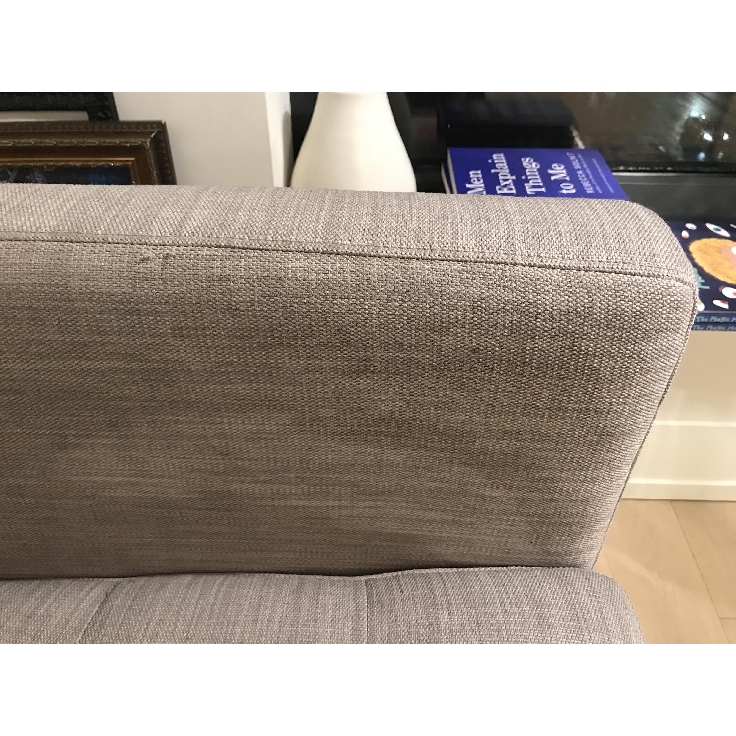 BoConcept Osaka Sofa in Light Grey Prato Fabric - AptDeco