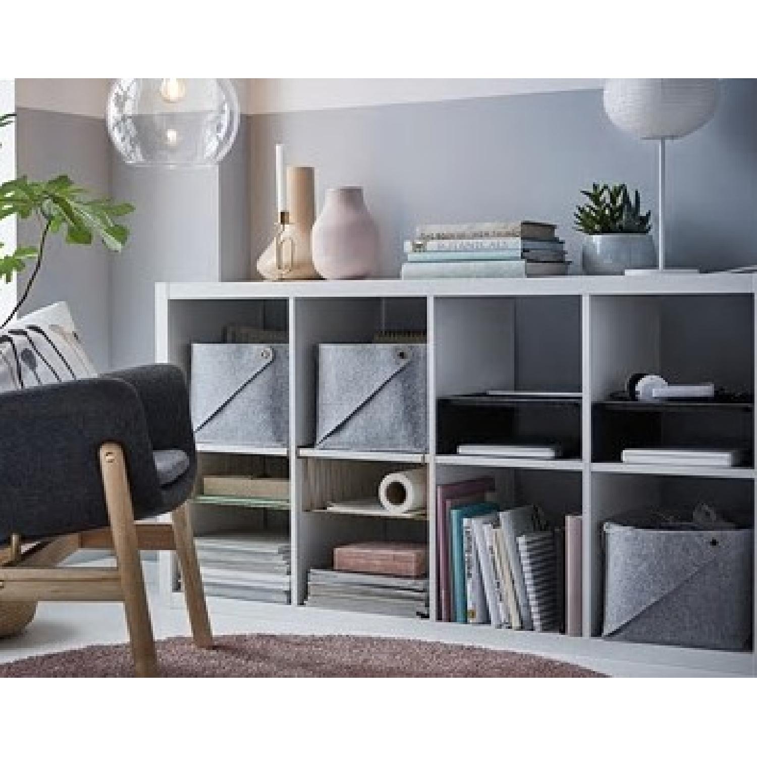 Ikea Kallax White Shelving Unit - AptDeco