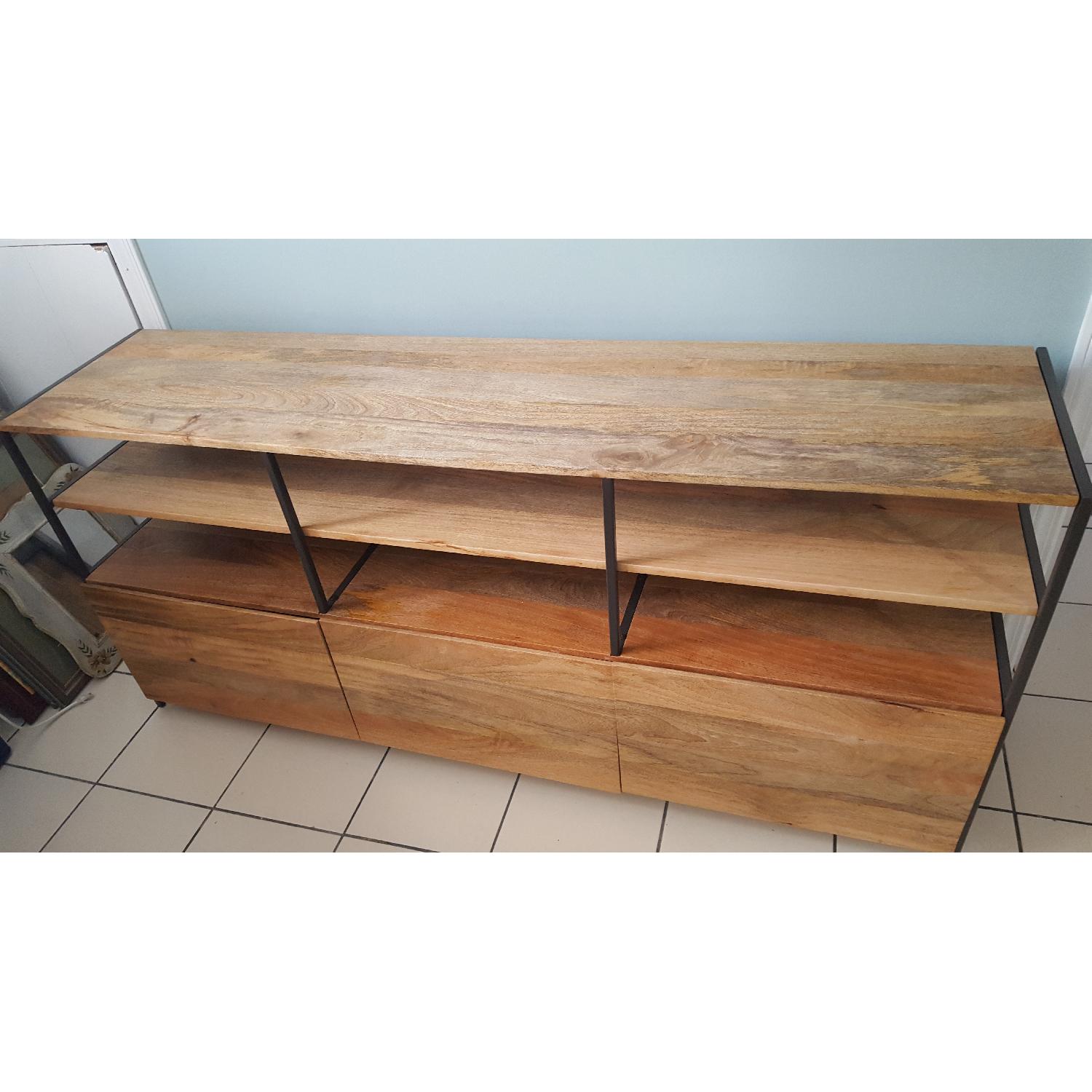 West Elm Industrial Modular Media Console - AptDeco