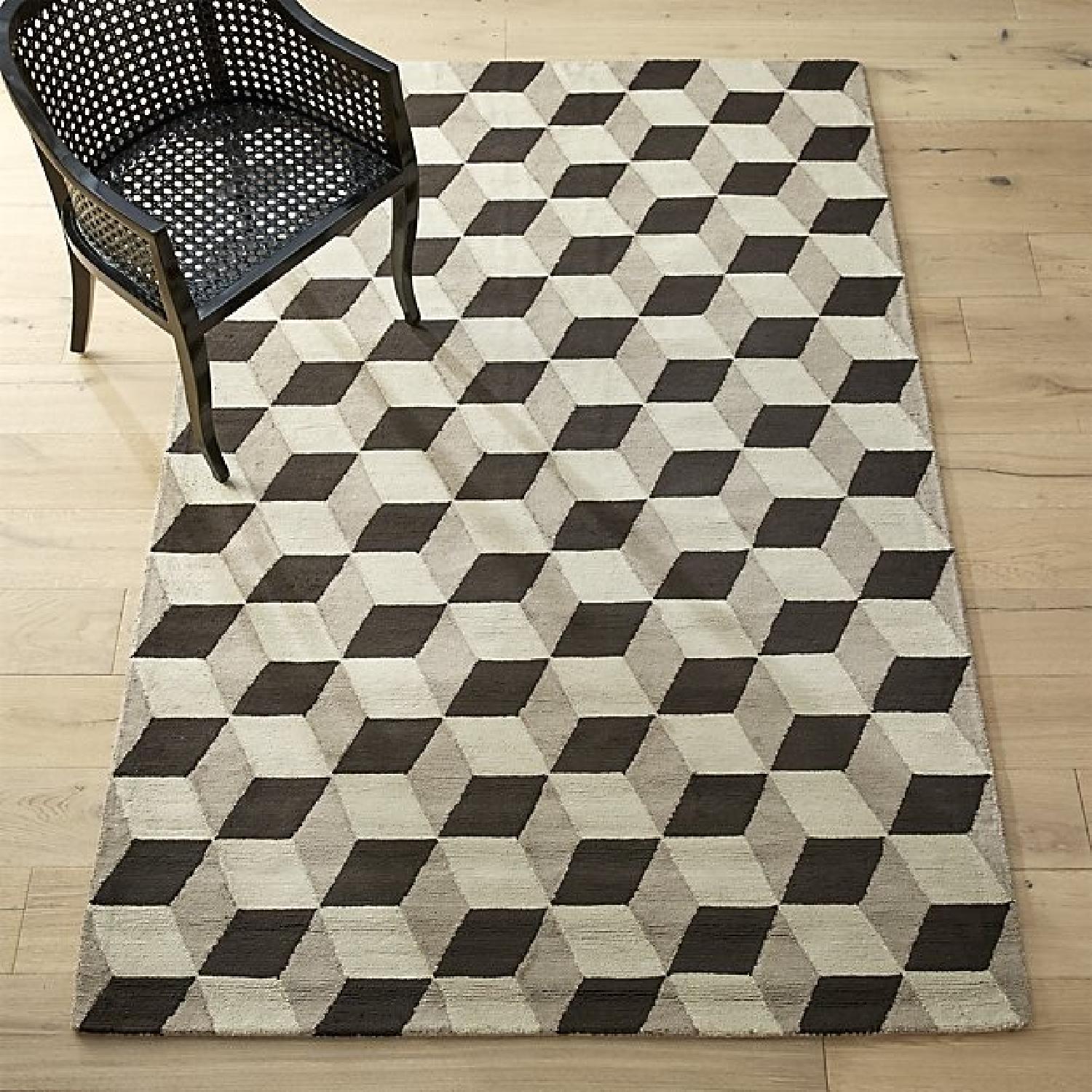 CB2 Dimension Viscose Rug - AptDeco
