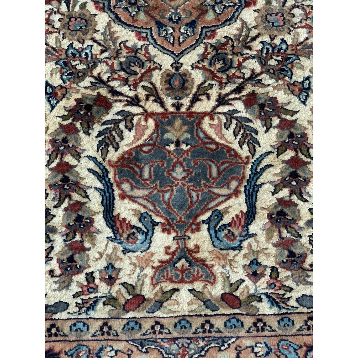 Handwoven Wool & Silk Persian Area Rug - AptDeco