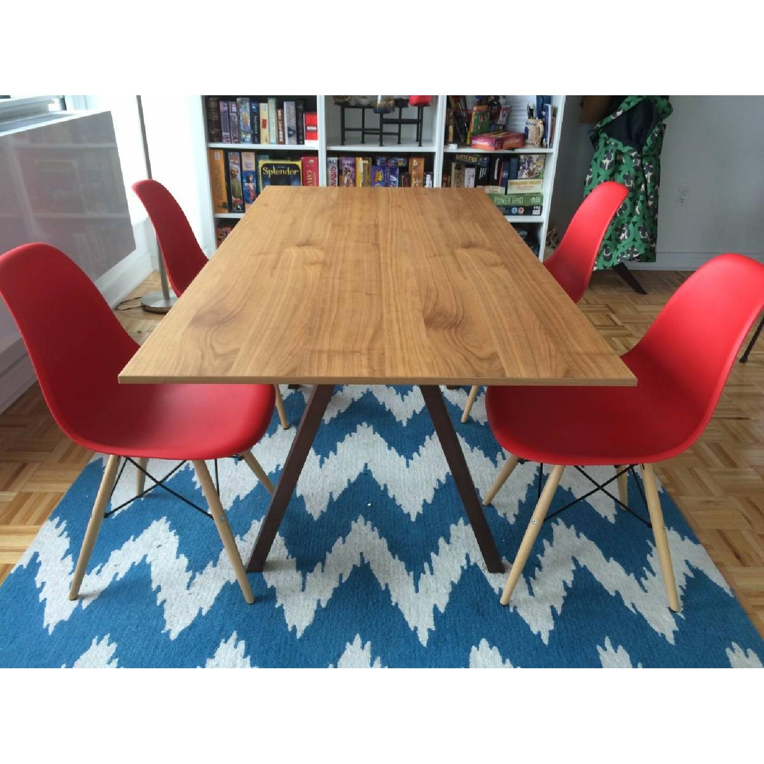 Ikea Stockholm Dining Table in Walnut - AptDeco