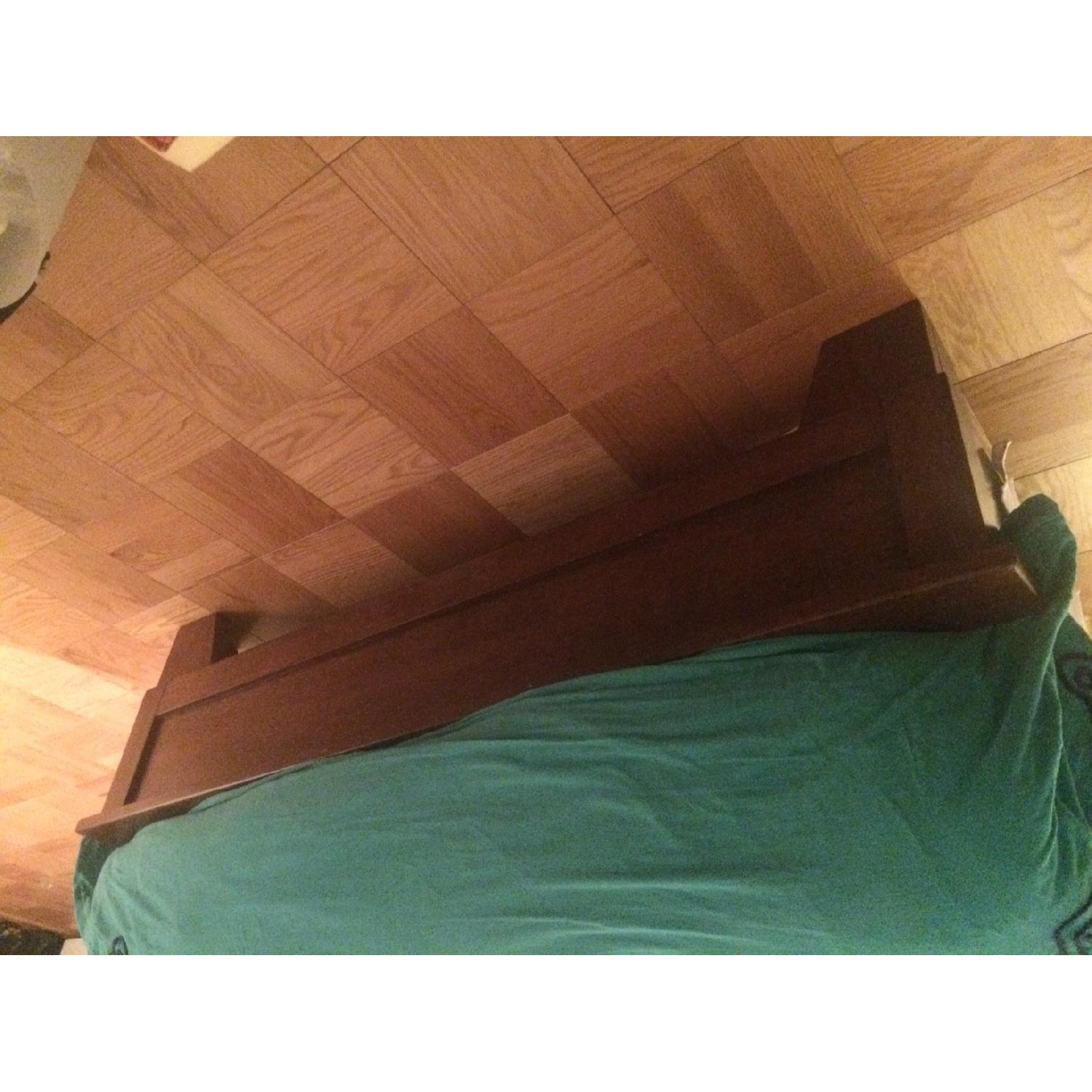 Pottery Barn Sumatra II Wood Full Size Bed Frame - AptDeco