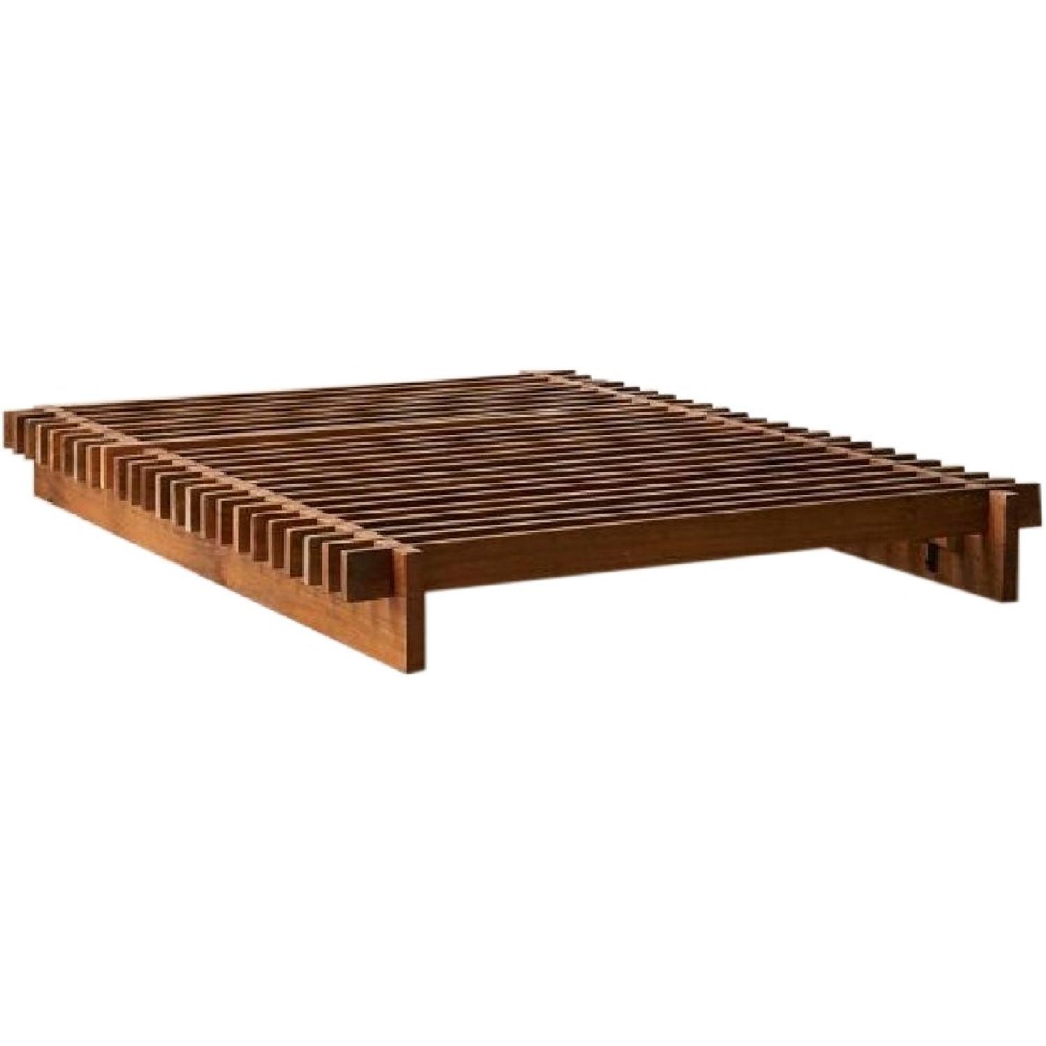 Urban Outfitters Slatted Platform Bed - AptDeco
