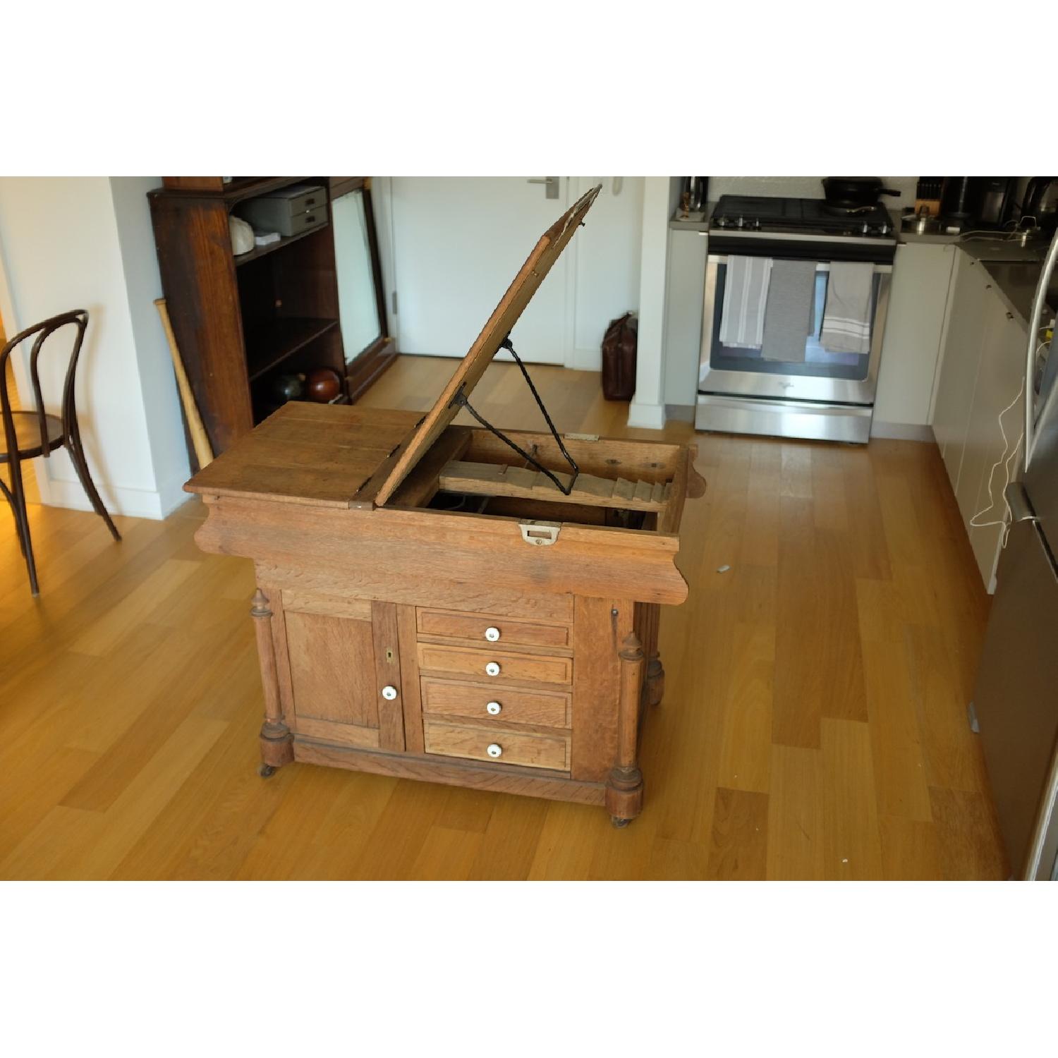 Antique Doctors Examination Table - AptDeco