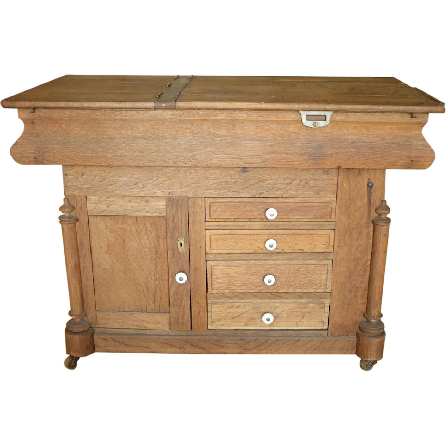 Antique Doctors Examination Table - AptDeco