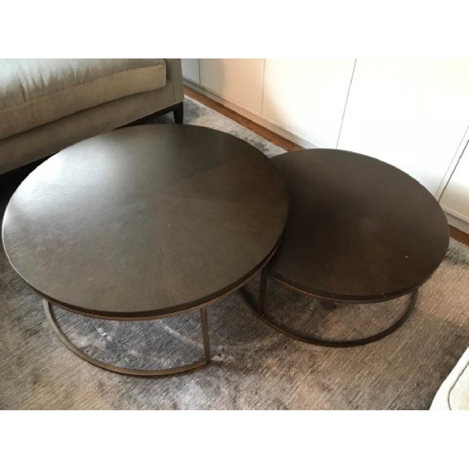 Mitchell Gold + Bob Williams Nesting Coffee Tables - AptDeco