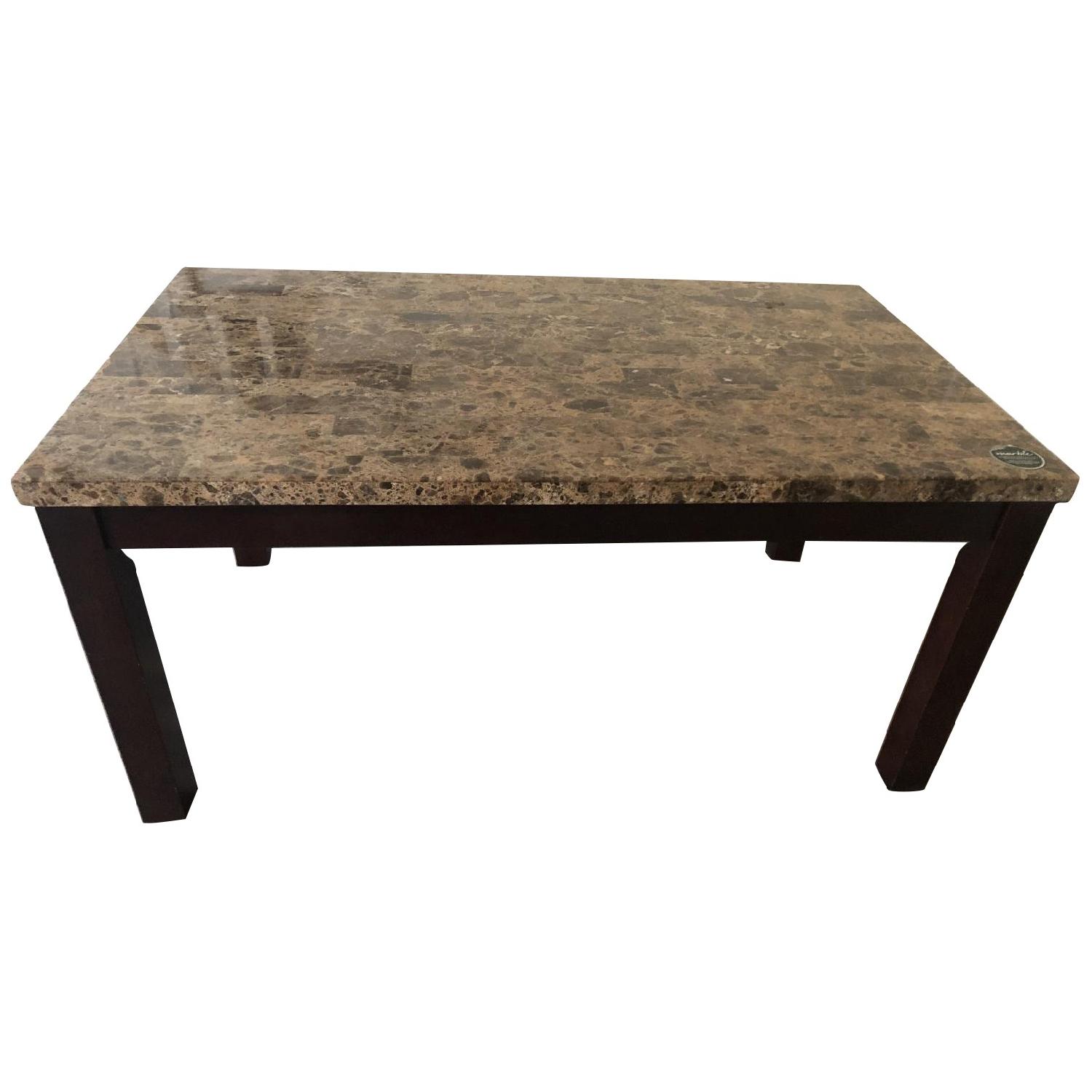Raymour Flanigan Bedrock Marble Dining Table