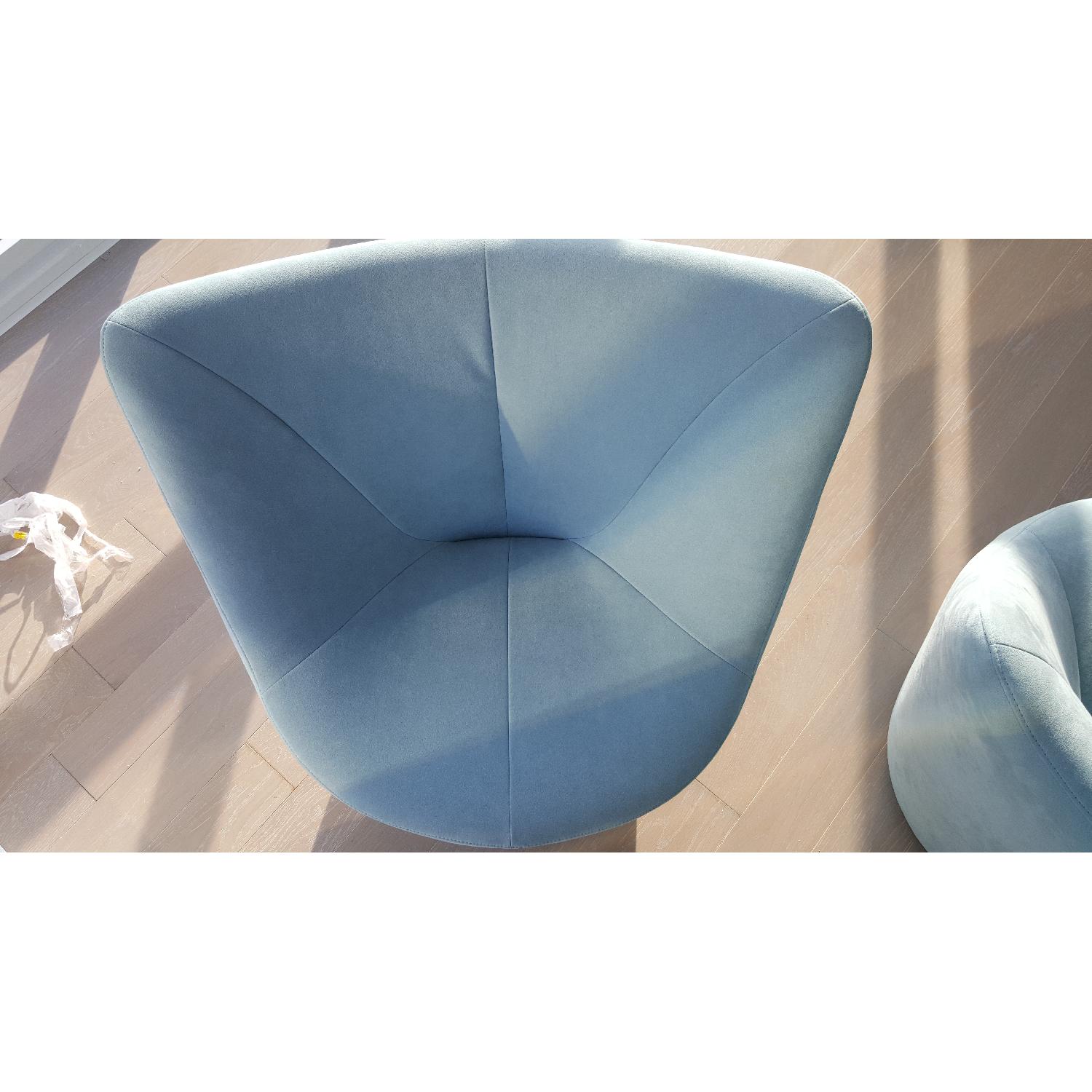 Ligne Roset Anda Swivel Chair - AptDeco