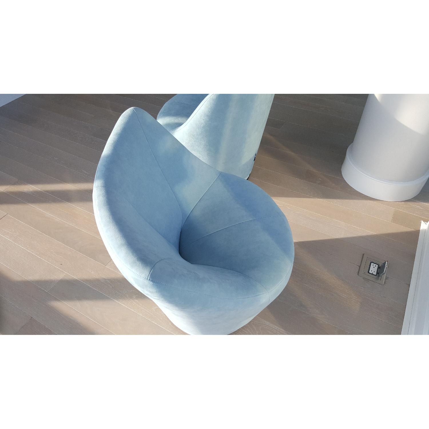 Ligne Roset Anda Swivel Chair - AptDeco