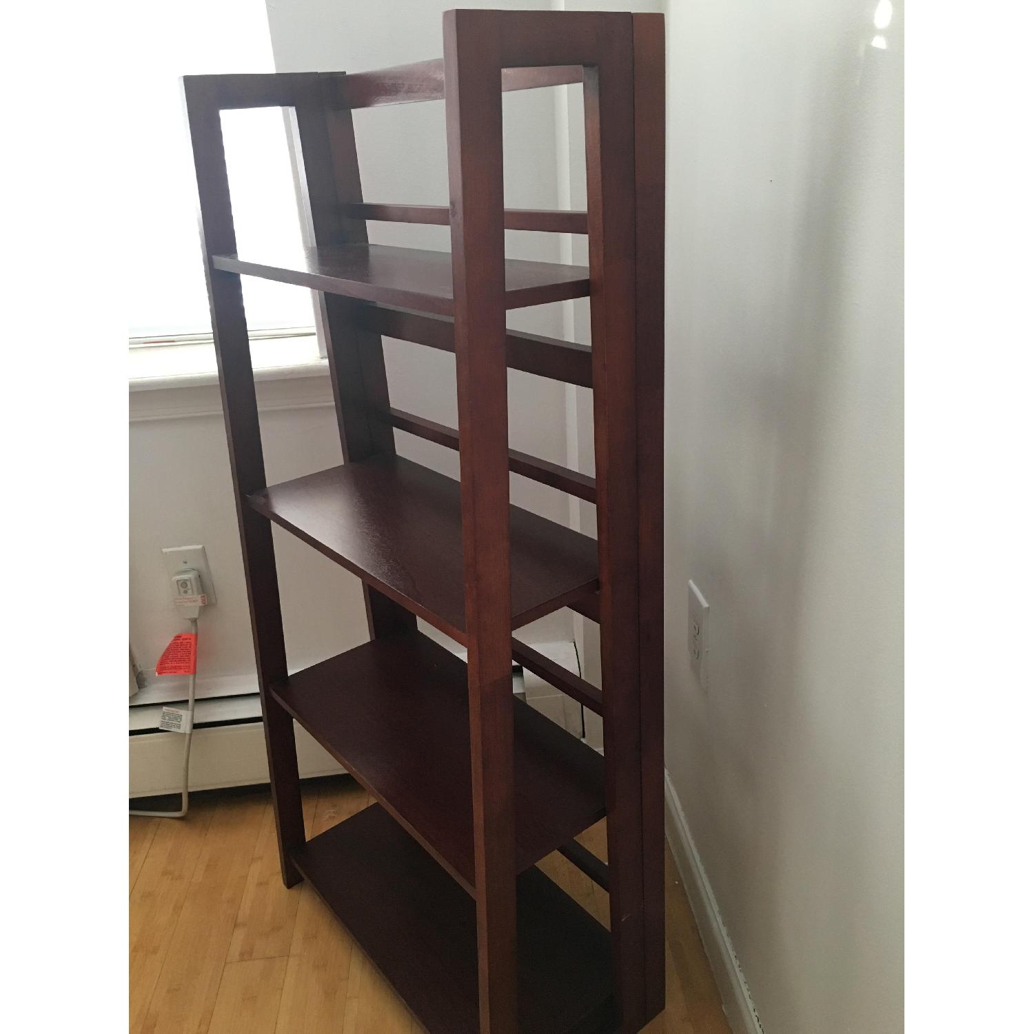 Dolce 4-Shelf Folding Bookcase - AptDeco