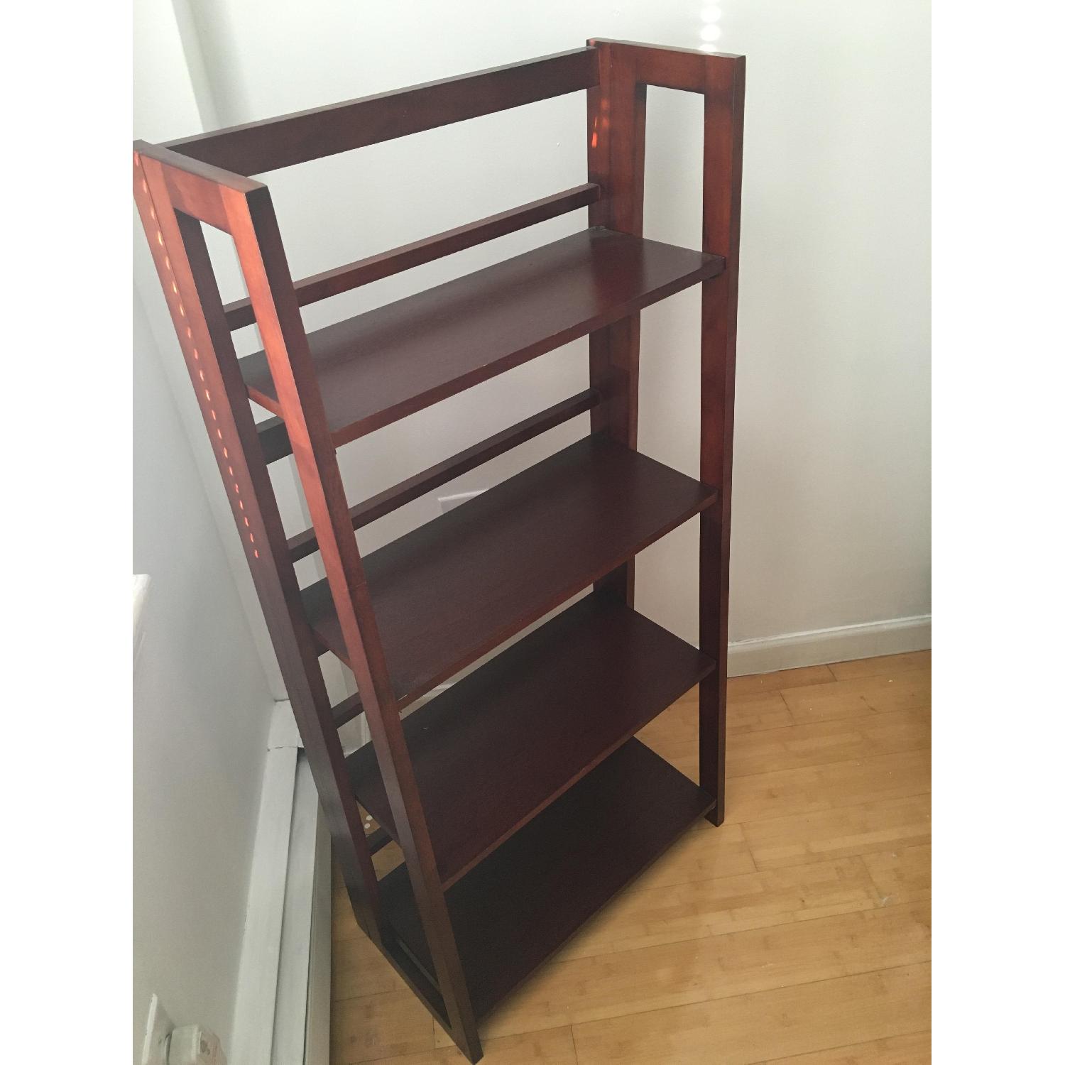 Dolce 4-Shelf Folding Bookcase - AptDeco