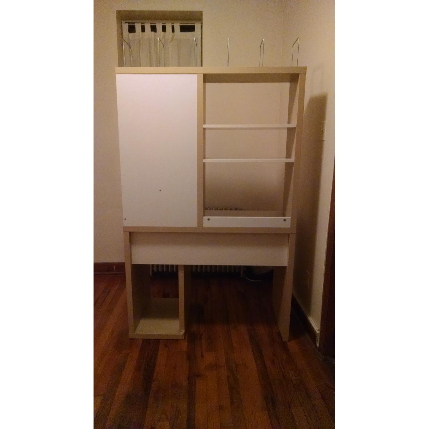 Ikea Desk w/ Hutch - AptDeco