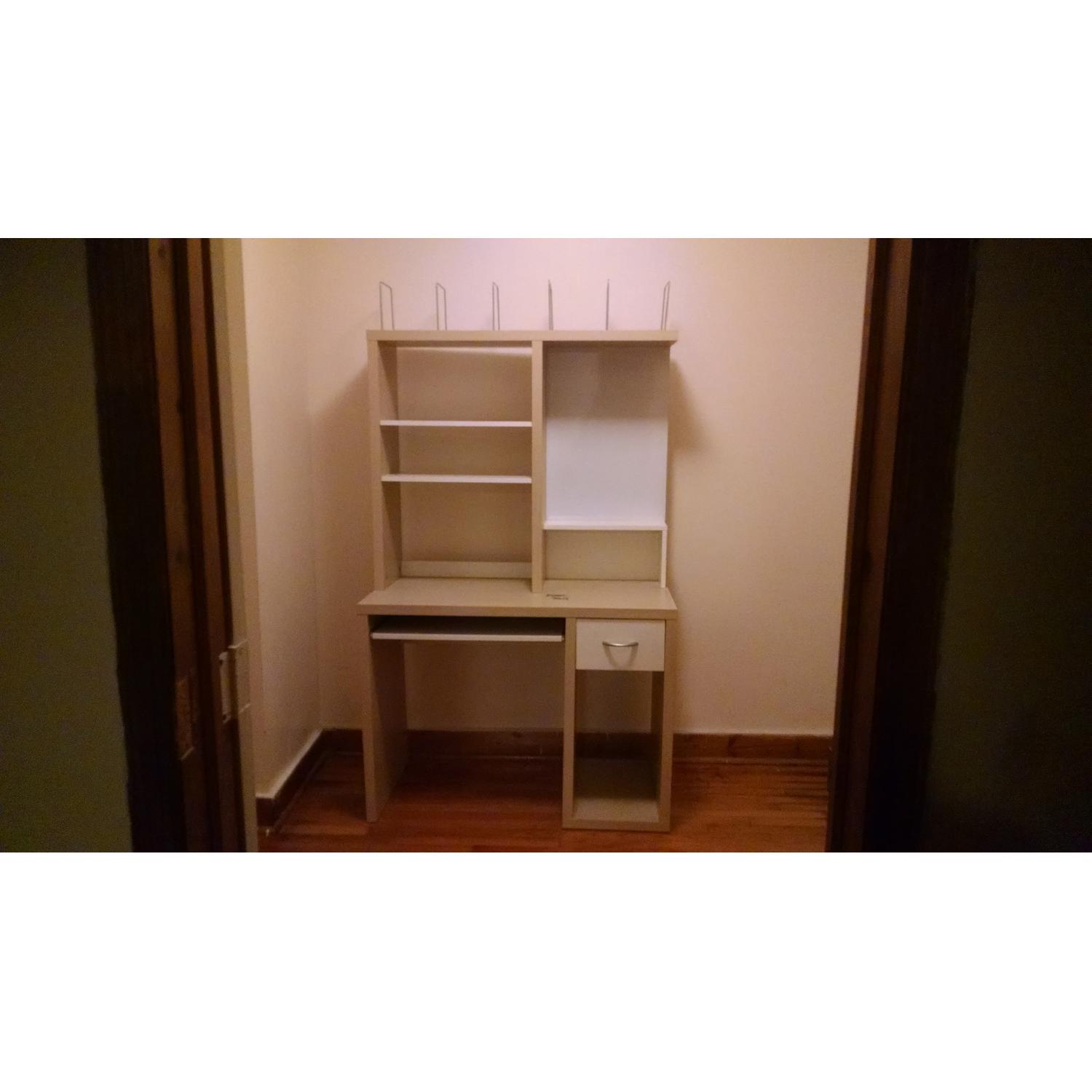 Ikea Desk w/ Hutch - AptDeco