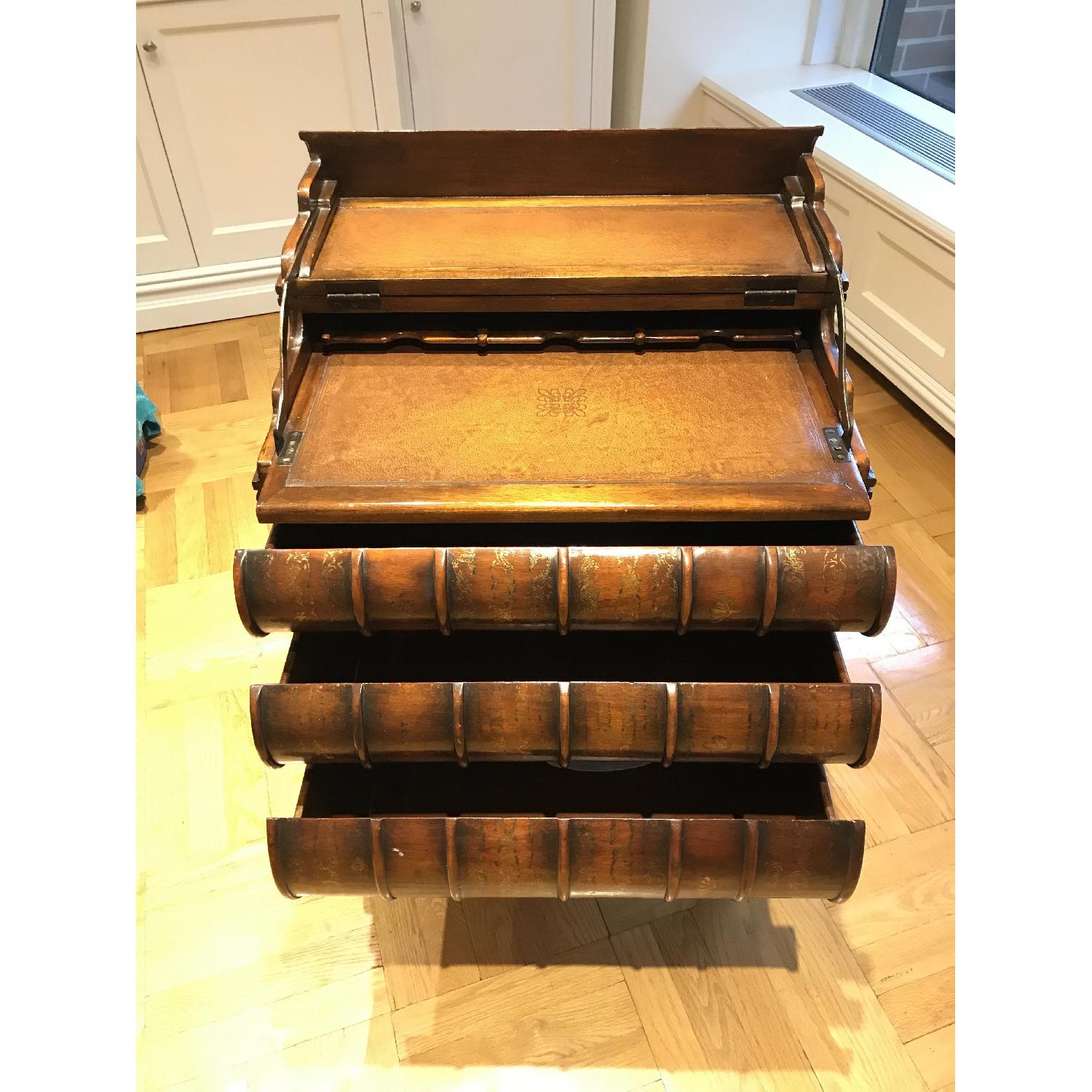 Antique Book Side Tables - AptDeco
