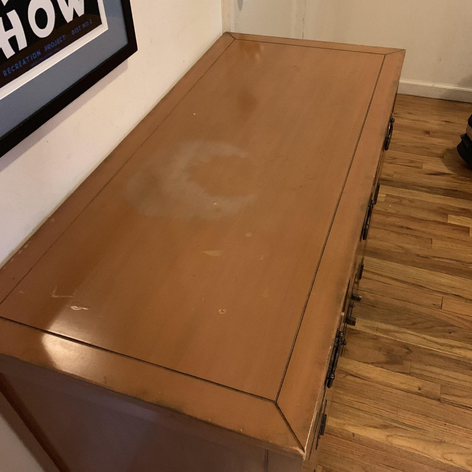 Pier 1 Sideboard in Peachy Color - AptDeco