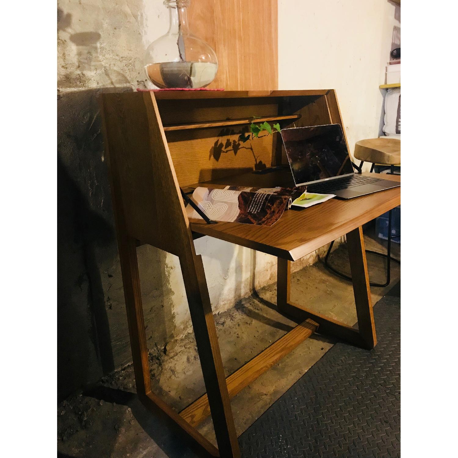 CB2 Intimo Secretary Desk. - AptDeco