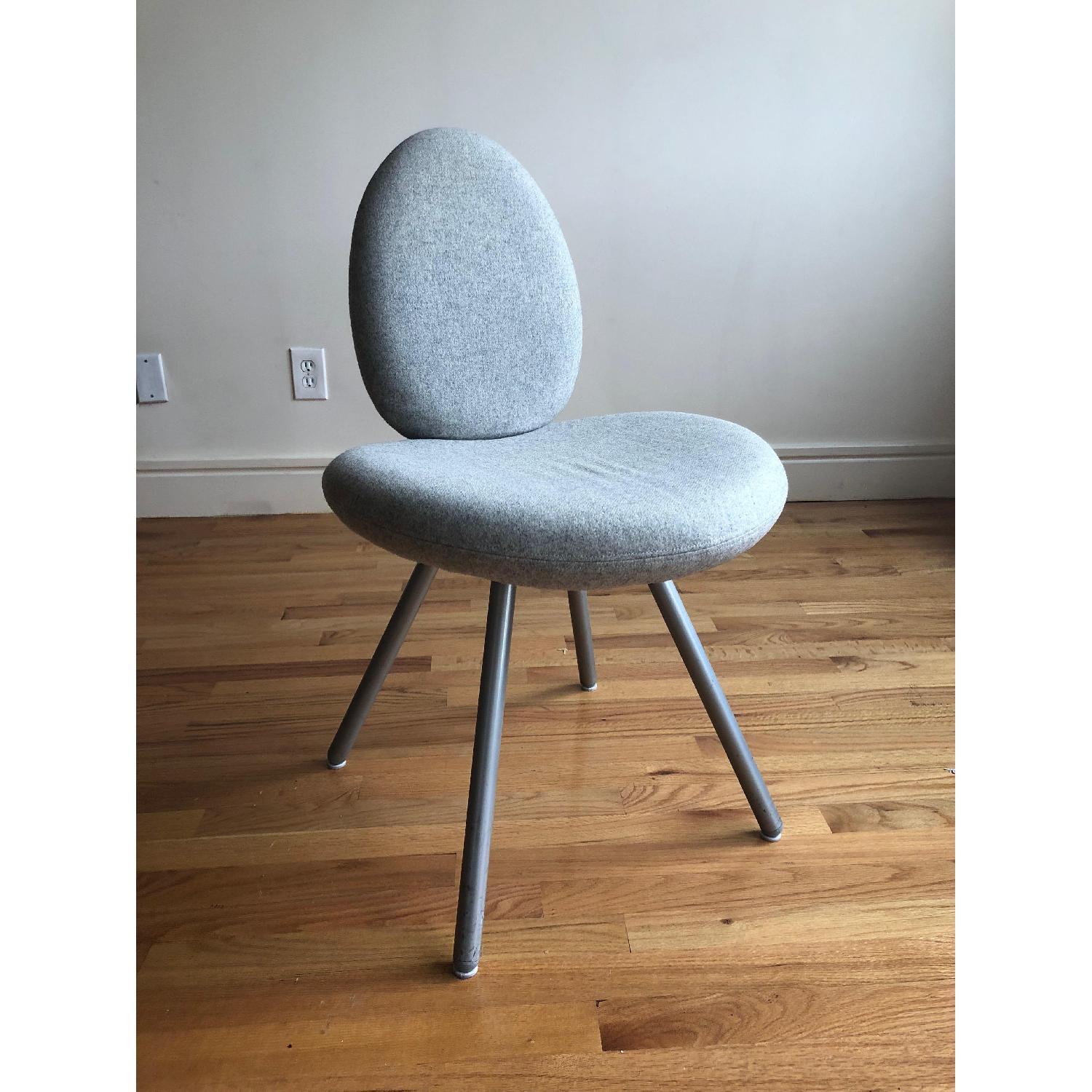 Hitch Mylius Modern Upholstered Dining Chairs - AptDeco