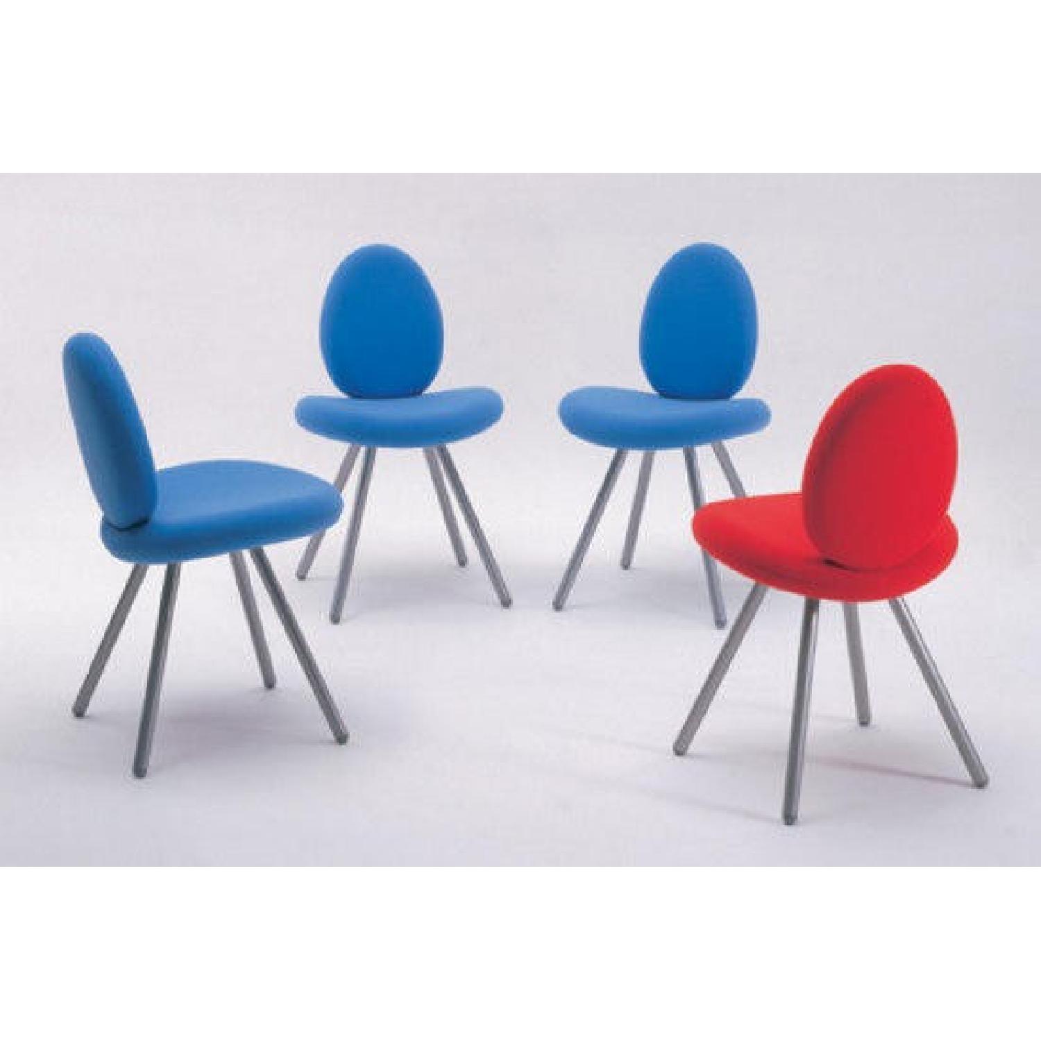 Hitch Mylius Modern Upholstered Dining Chairs - AptDeco