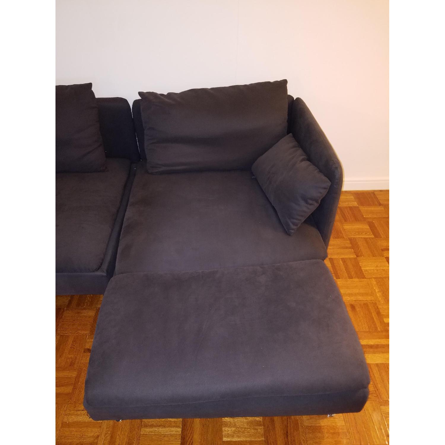 Ikea Soderhamn 2 Piece Sectional w/ Chaise - AptDeco