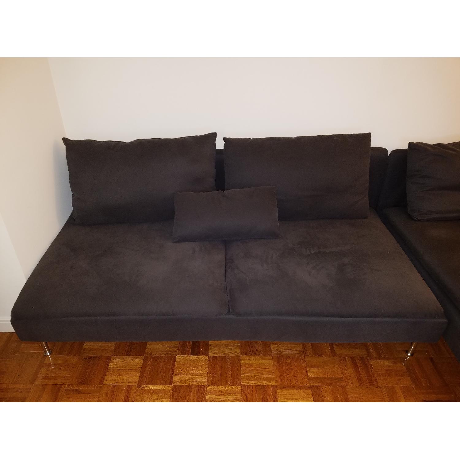 Ikea Soderhamn 2 Piece Sectional w/ Chaise - AptDeco