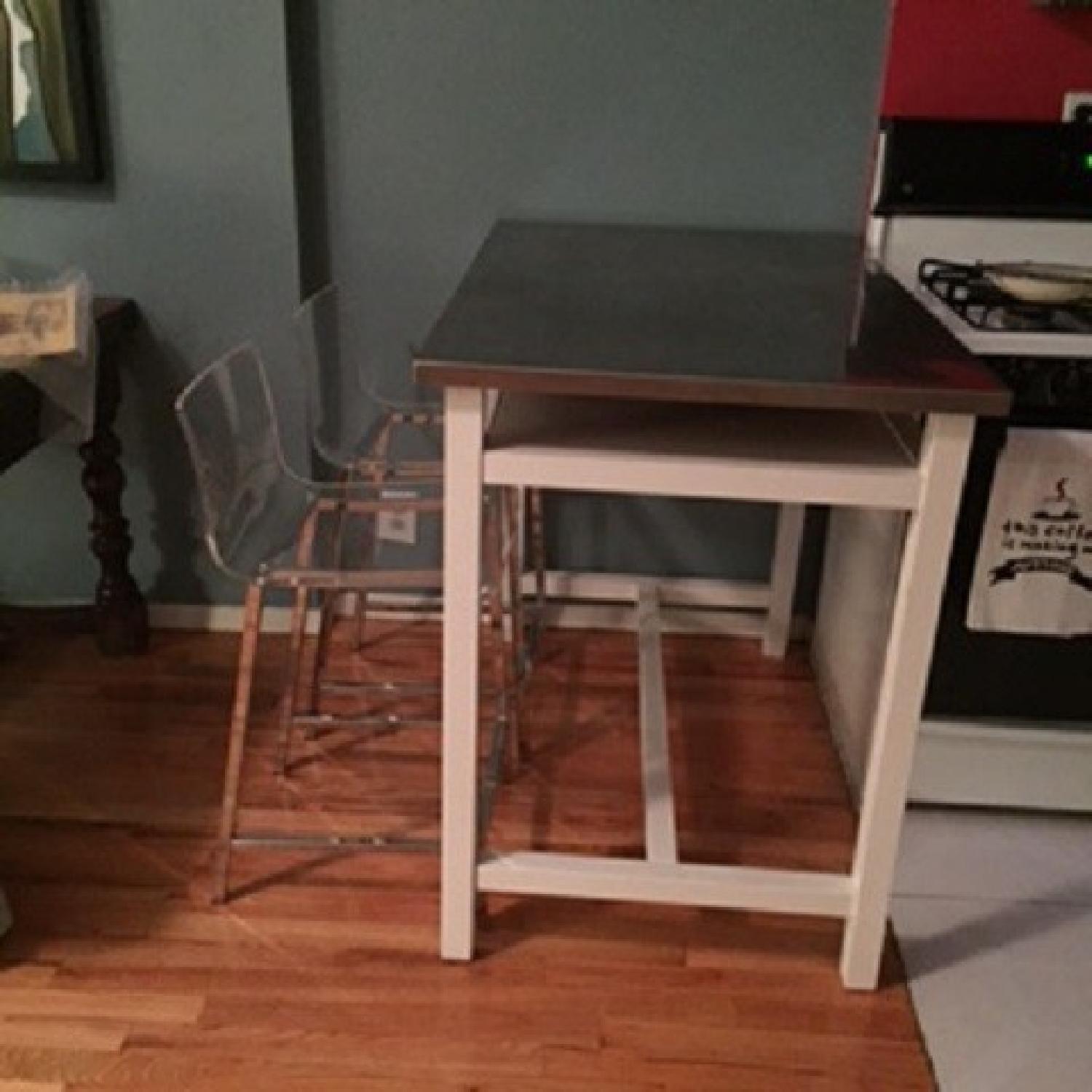 Counter Top Table w/ 2 Chairs - AptDeco