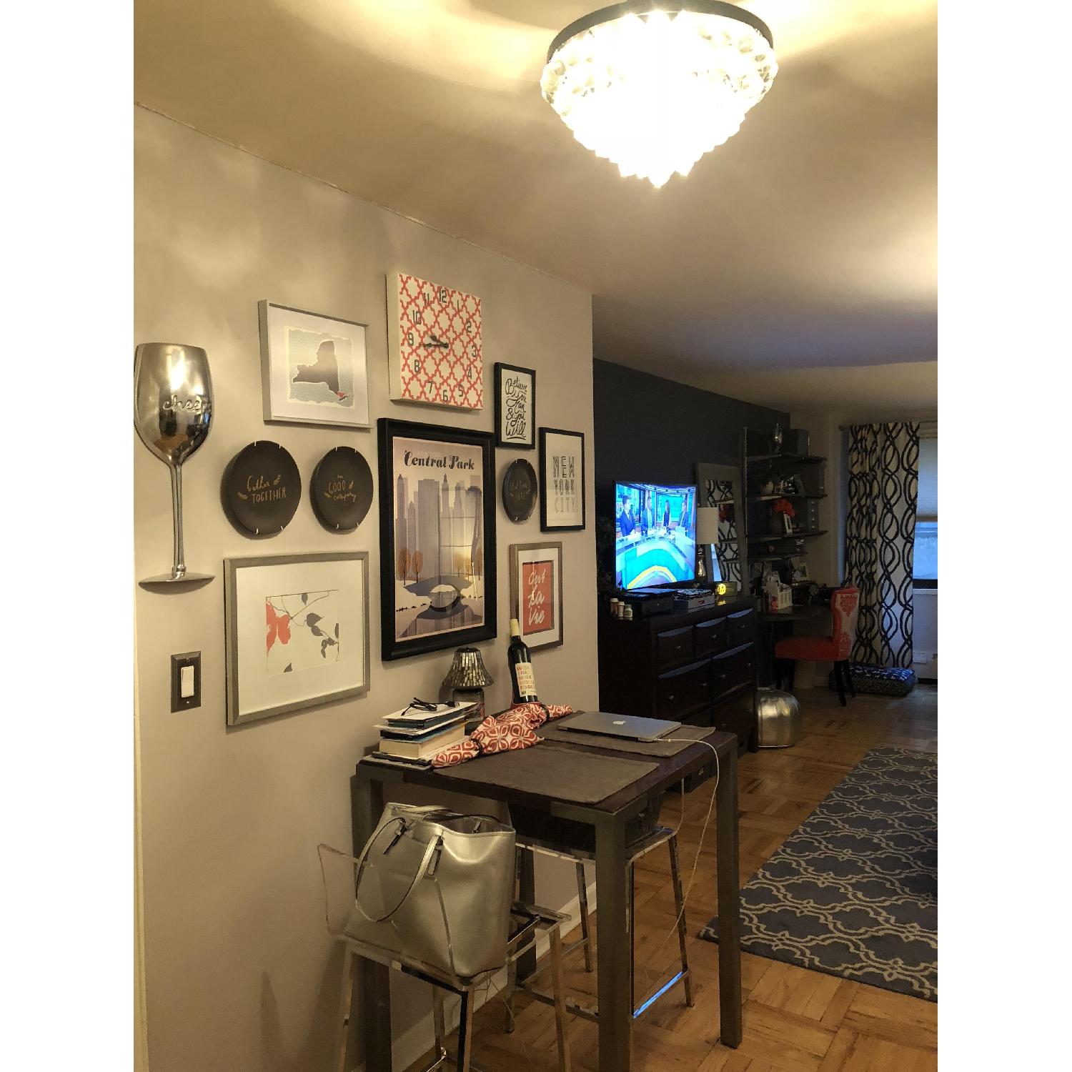 CB2 Stilt 2-Top Counter/Dining Table - AptDeco