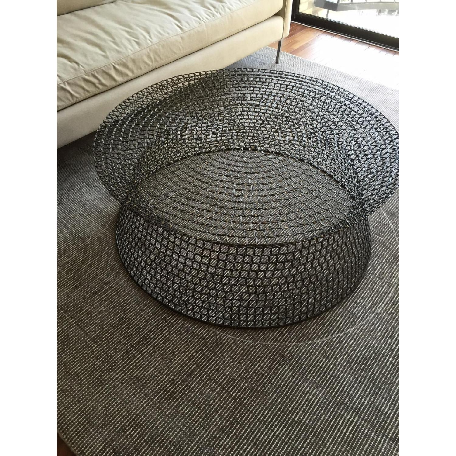 ABC Carpet and Home Irving Place Steel Wire Coffee Table - AptDeco