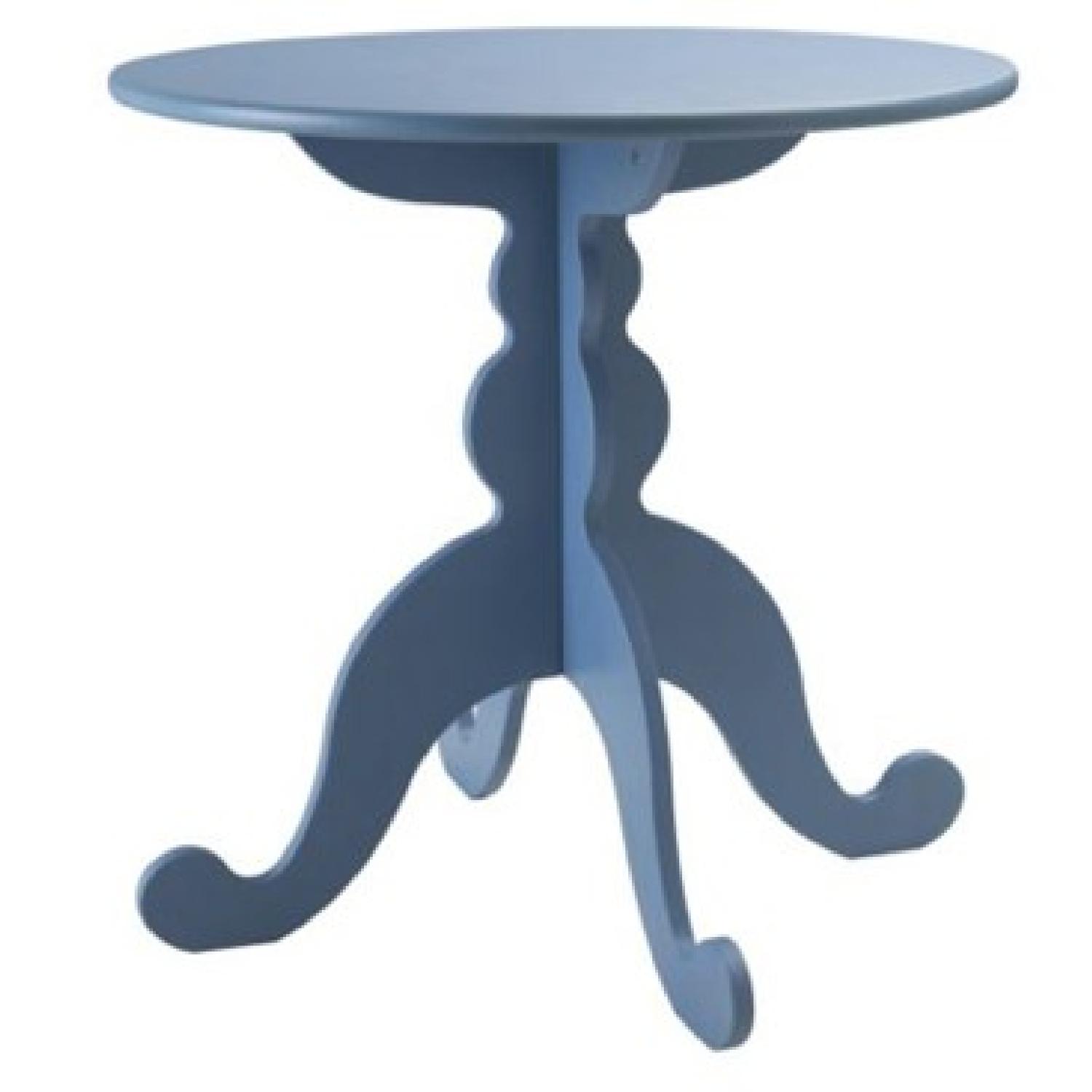 Ikea Blue Hemnes Table - AptDeco