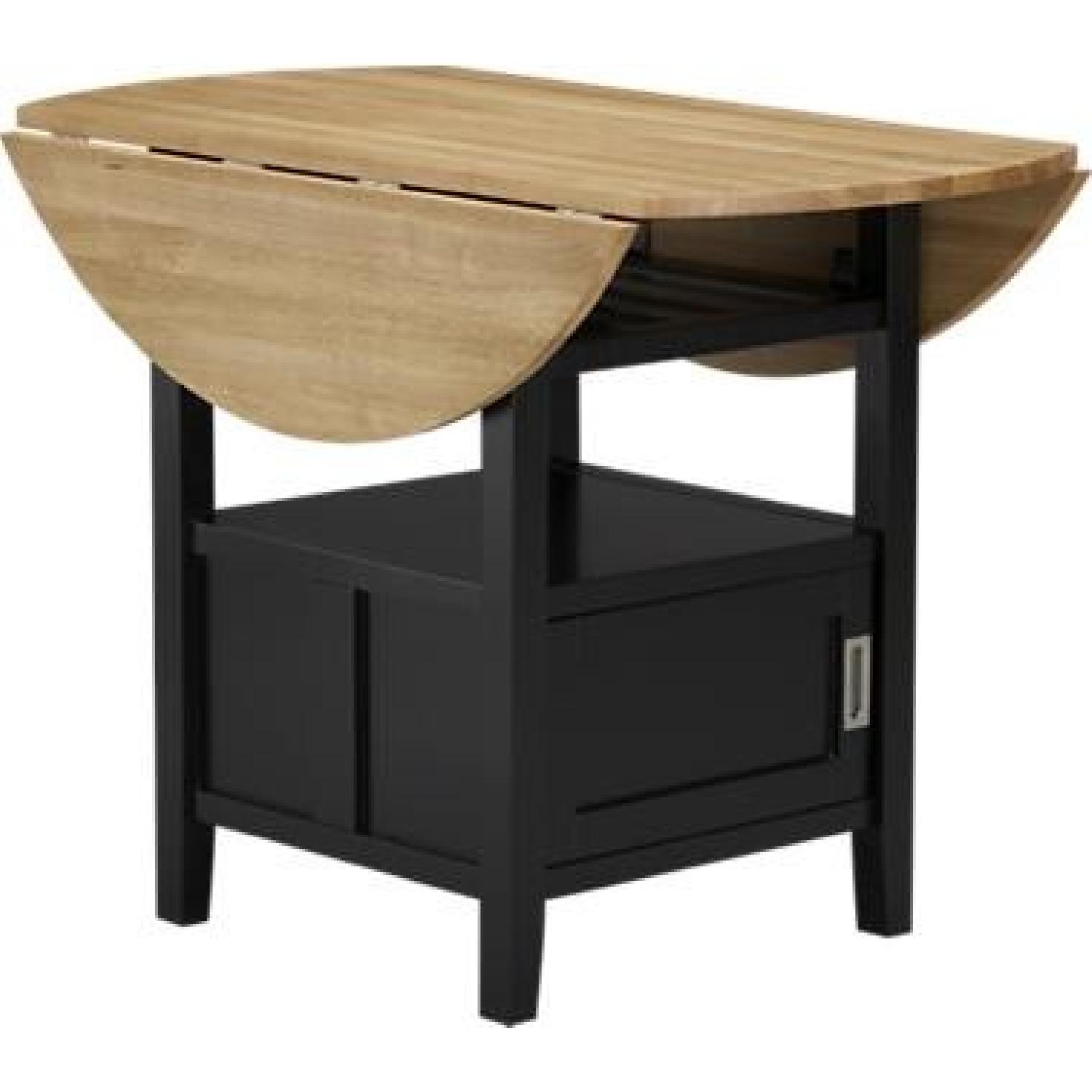 Crate & Barrel Kitchen Dining Table w/ 4 Chairs - AptDeco