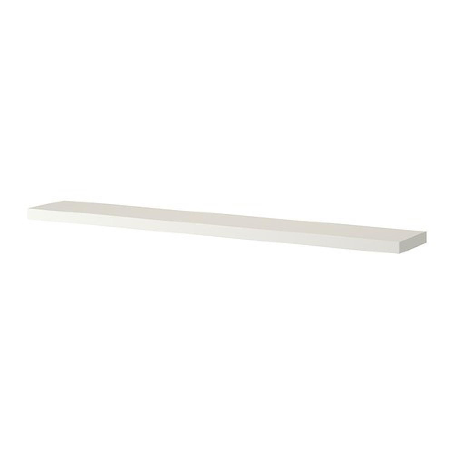 Ikea White Wall Shelf - AptDeco