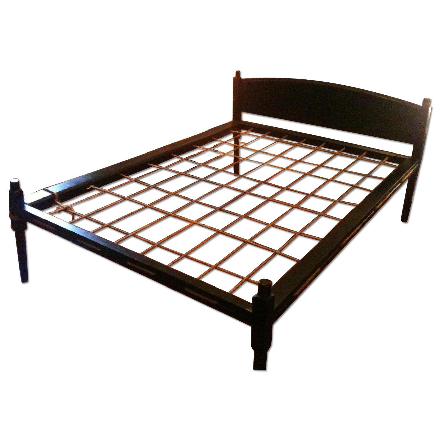 Shaker Workshops Shaker-Style Full Rope Bedframe - AptDeco